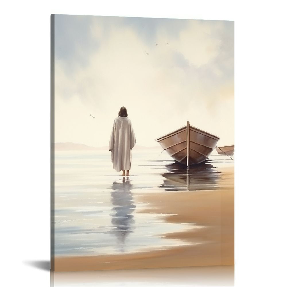 ARISTURING Jesus Wall Art Christian Bible Canvas Wall Decor God Poster ...