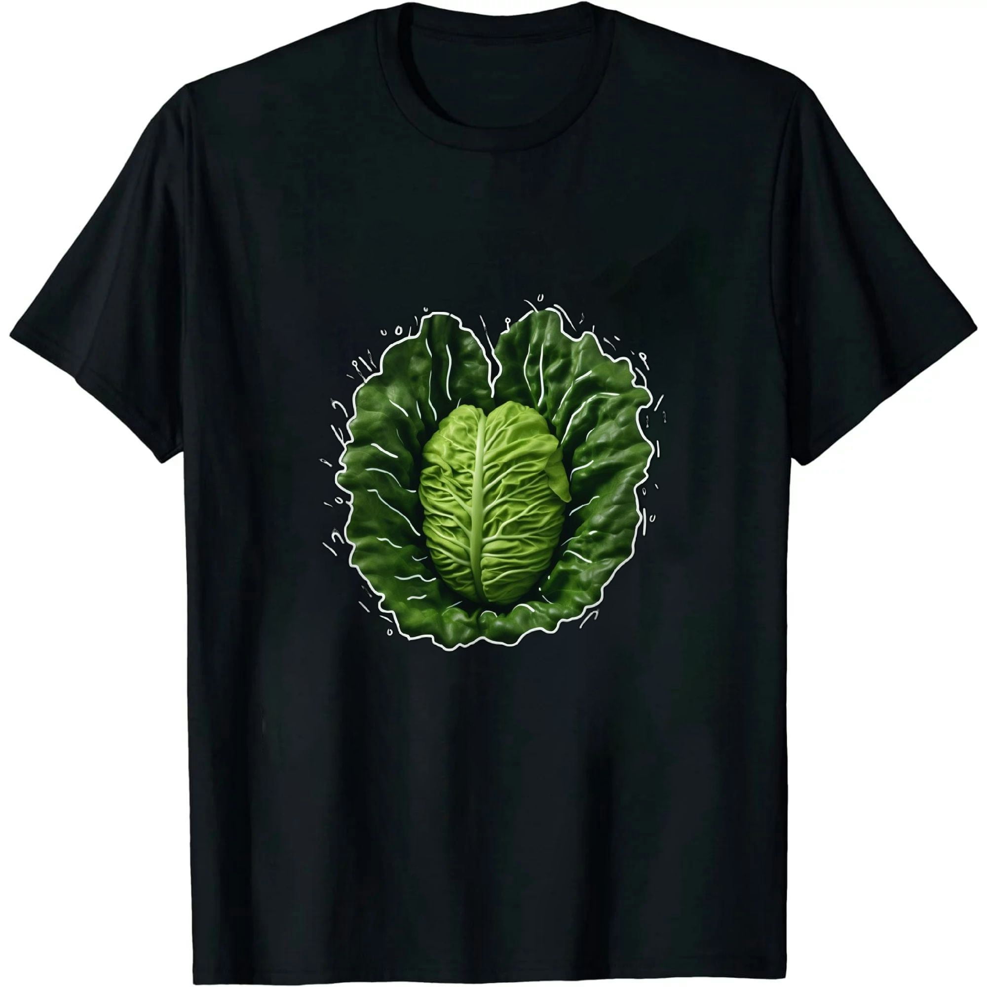 ARISTURING Kimchi and Cabbage Heartbeat T-Shirt - Walmart.com
