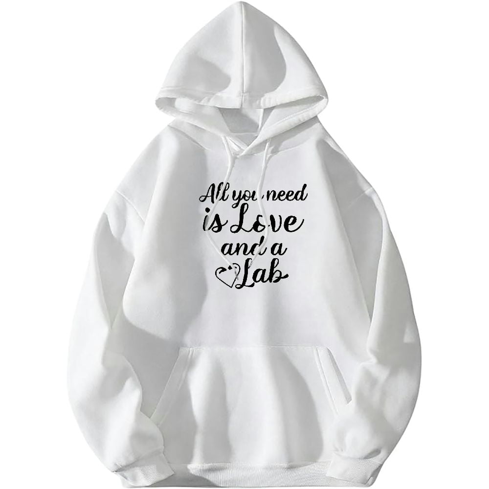 ARISTURING Labrador Retriever All You Need is Love and a Lab Pullover ...