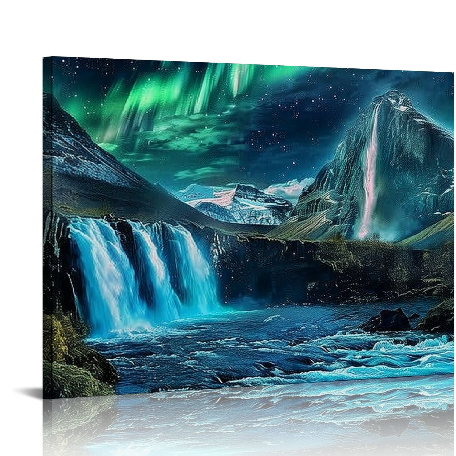ARISTURING Large Canvas Wall-Art for Living Room - Waterfall Pictures ...