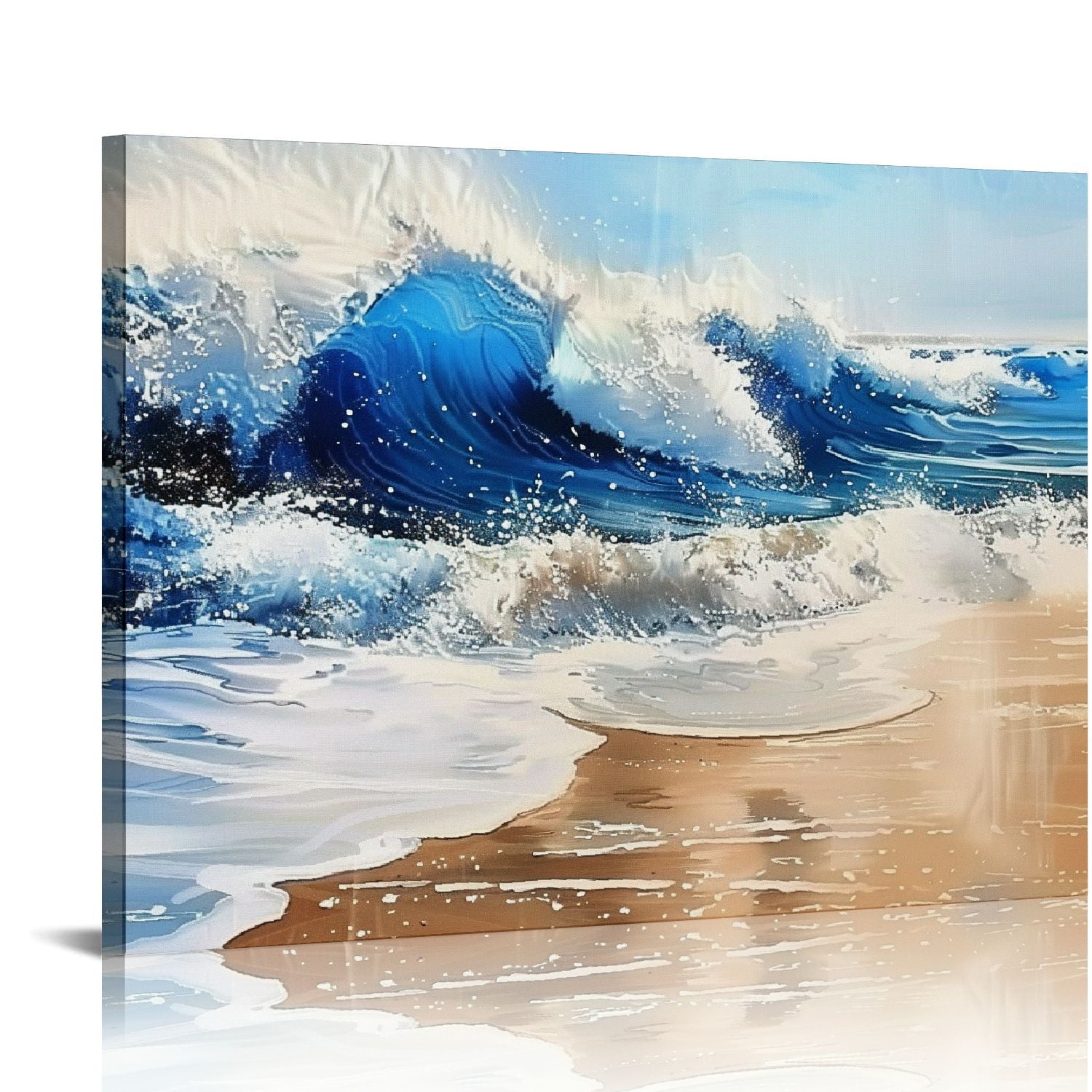 ARISTURING Large Wall Art for Living Room, Abstract Ocean Canvas Print ...