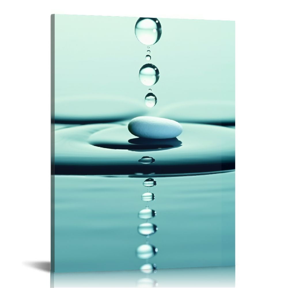 ARISTURING Large Zen Wall Art Stones Picture - 16x20in Zen Wall Decor ...