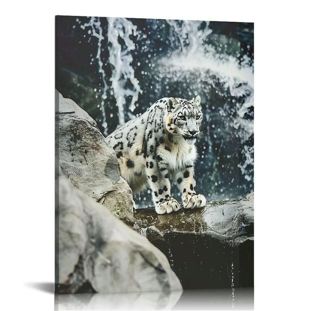 ARISTURING Leopard Canvas Wall Art For Living room Bedroom Office ...