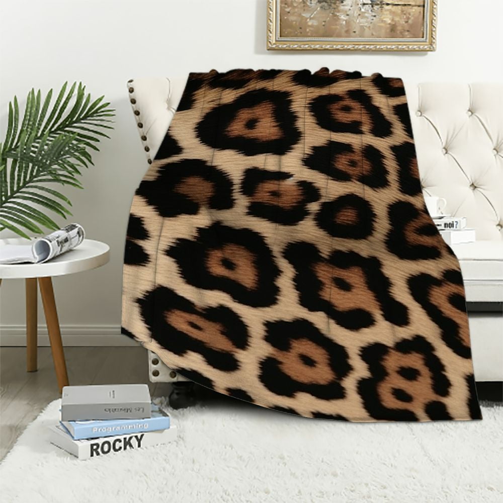 ARISTURING Leopard Print Storage Basket Bins Collapsible Storage Cube ...