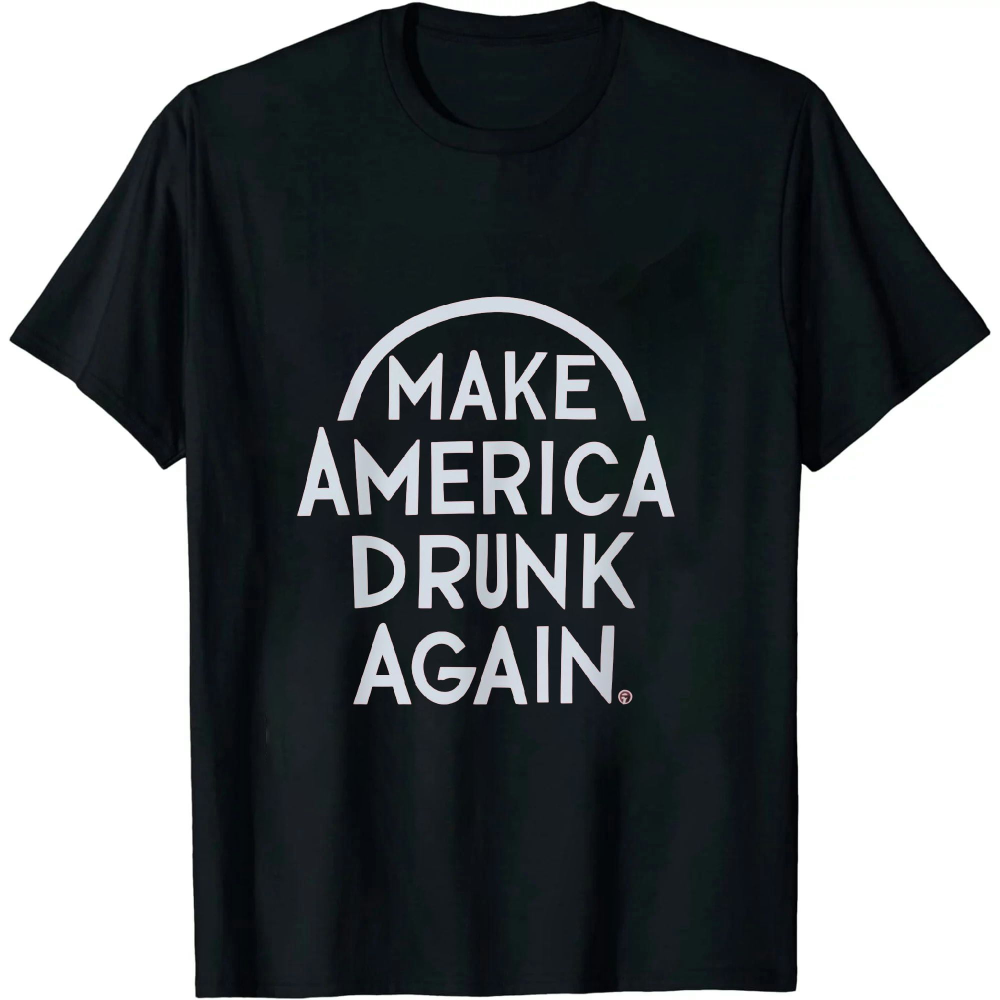 ARISTURING Make America Drunk Again T-Shirt - Funny Drinking TShirts - Walmart.com