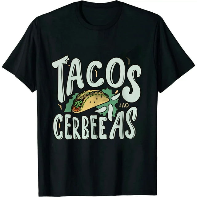 Aristuring Mens Tacos And Cervezas Funny T Shirt For Vacation Sarcastic