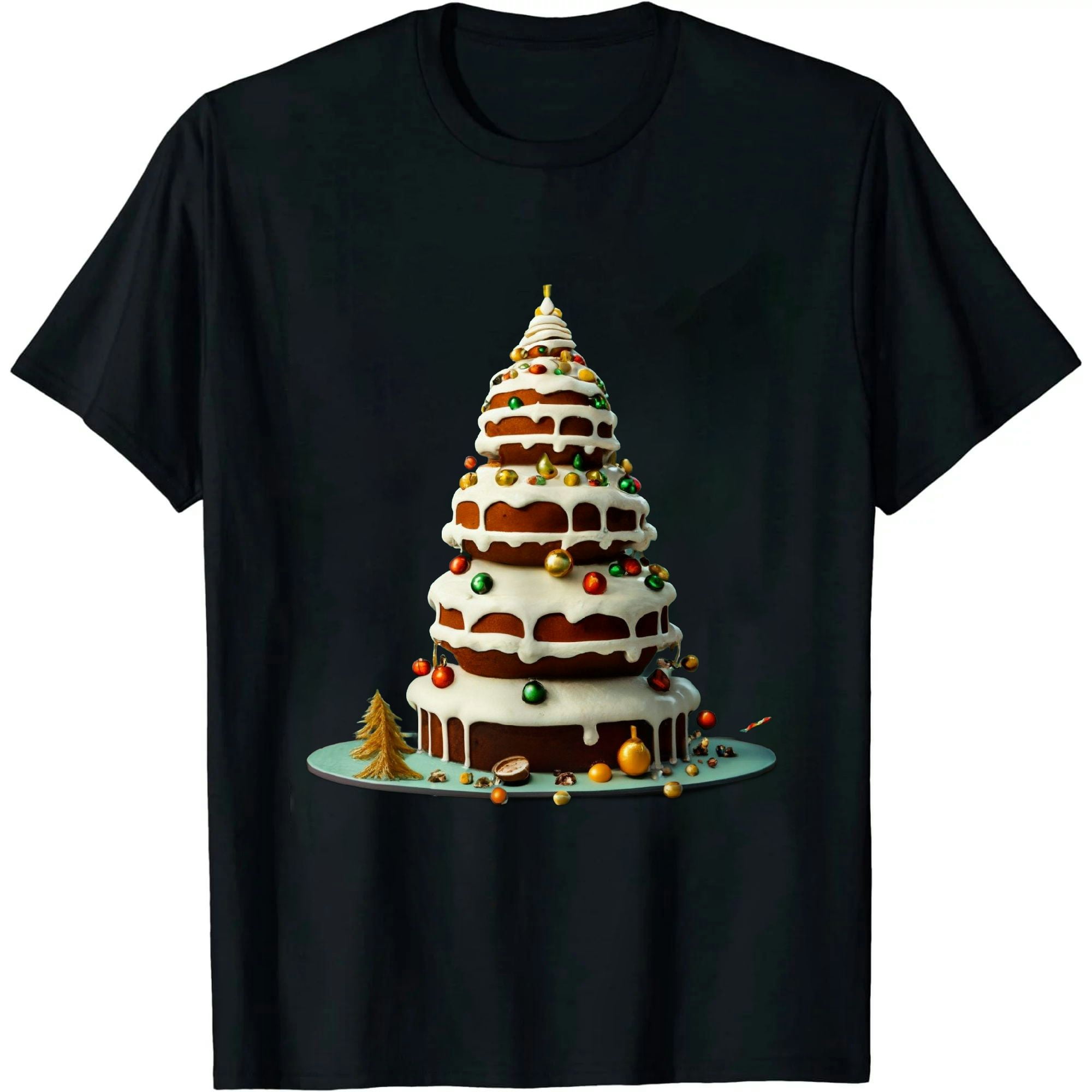 ARISTURING Most likely to eat all the christmas tree cake debbie tree T-Shirt - Walmart.com