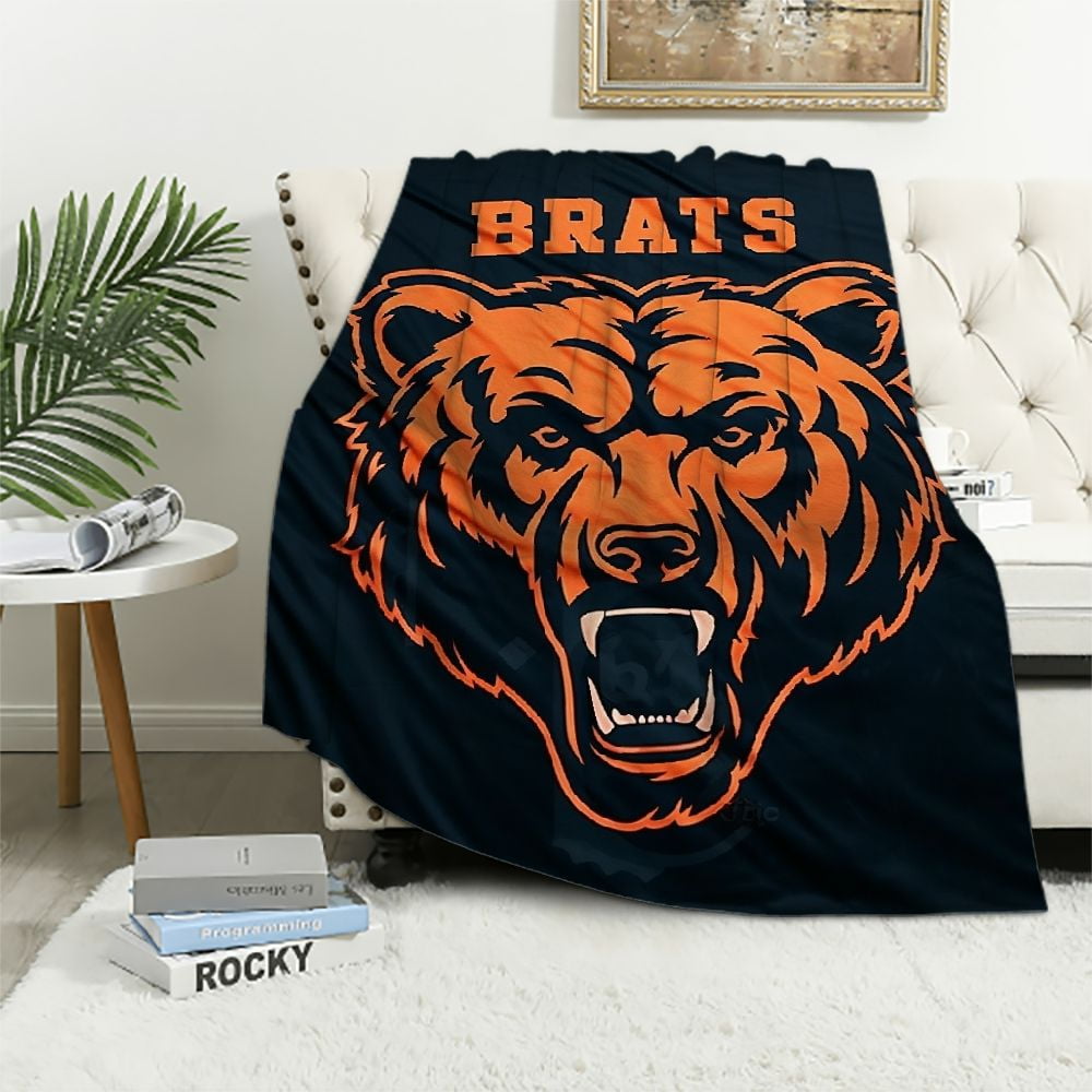 ARISTURING NFL Unisex-Adult NFL Team Logo Property Sherpa Plush Throw ...