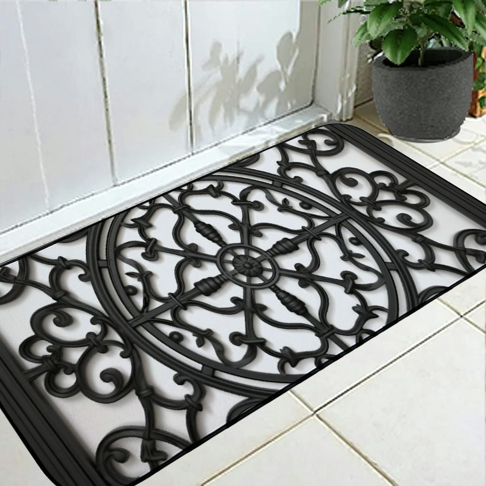 ARISTURING Original Rubber Door Mat,Easy Clean,Waterproof Doormats for ...