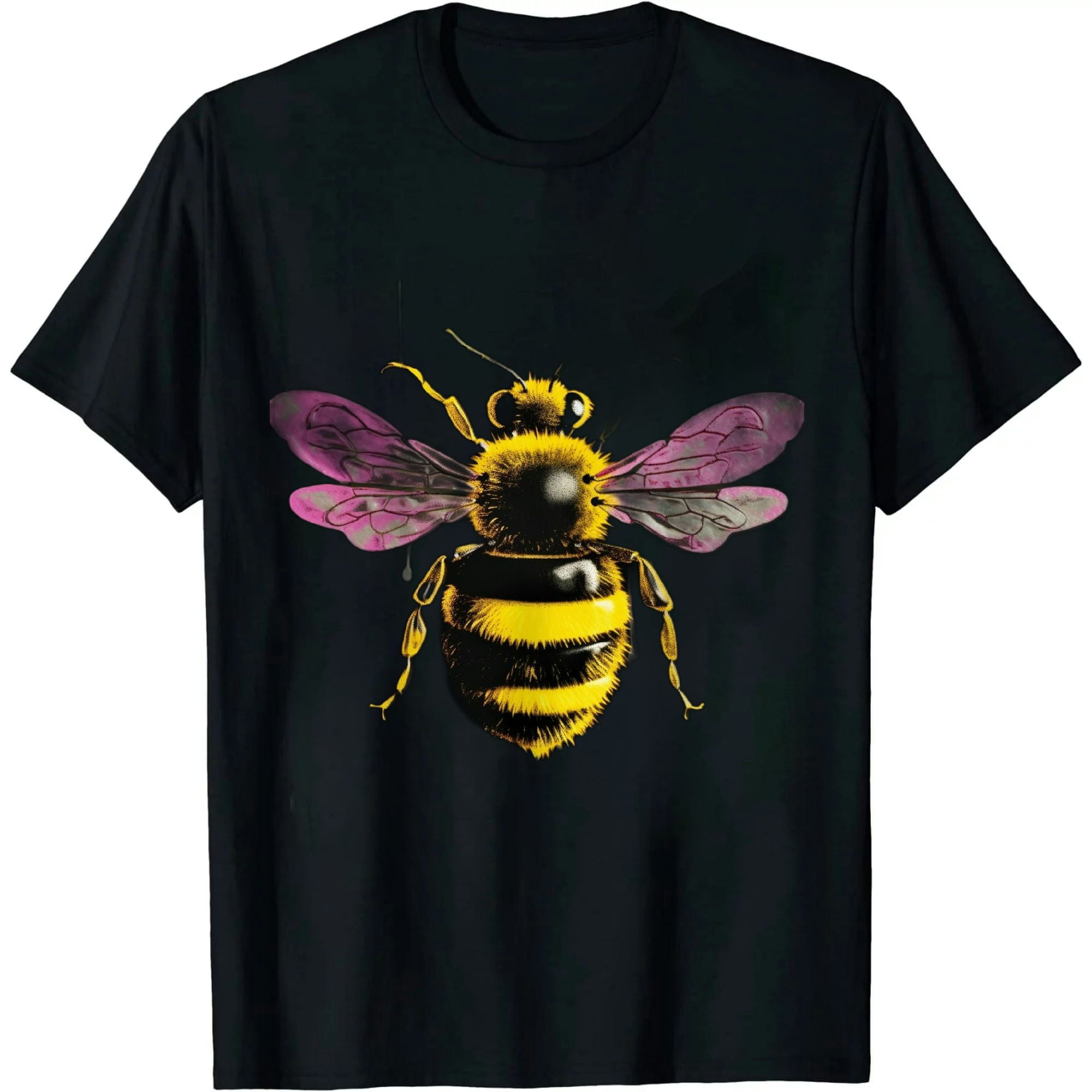 ARISTURING Queen Bee Honey Bee - Vintage T-Shirt - Walmart.com