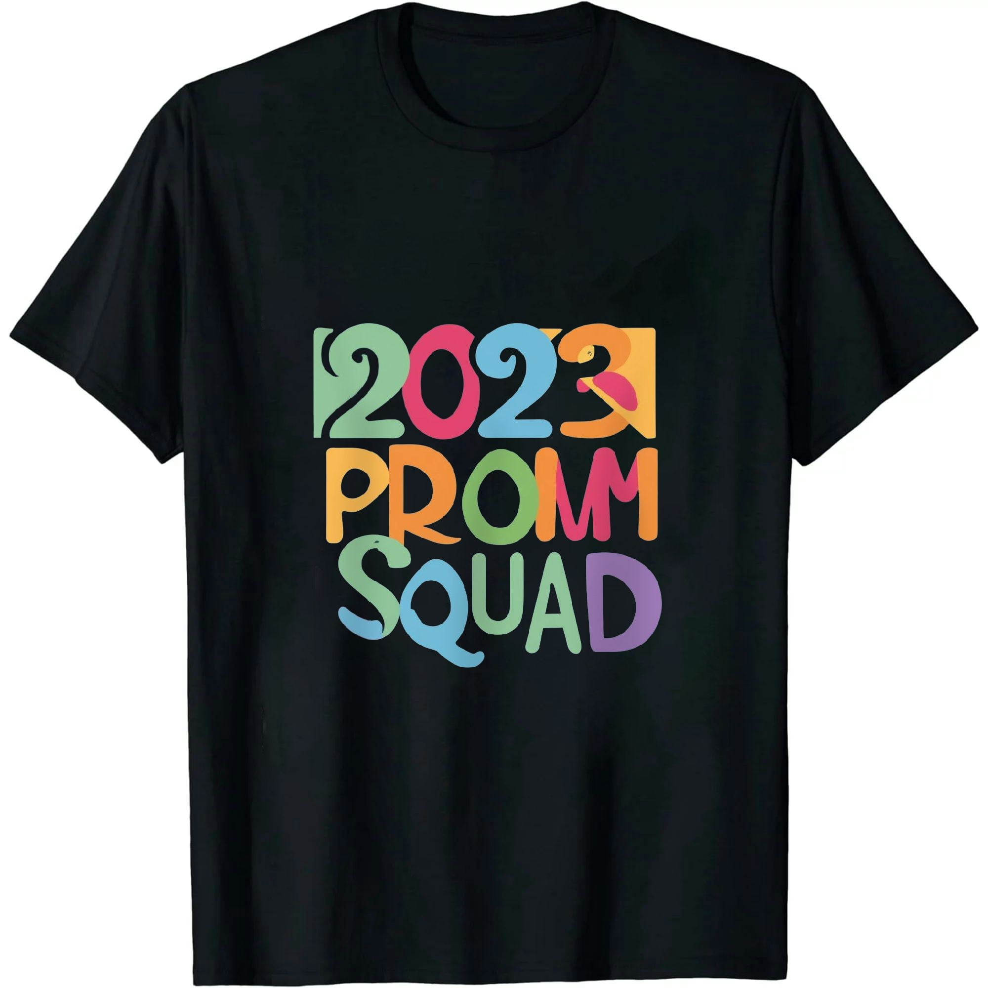 ARISTURING Retro 2023 Prom Squad 2023 Graduate Prom Class of 2023 T ...