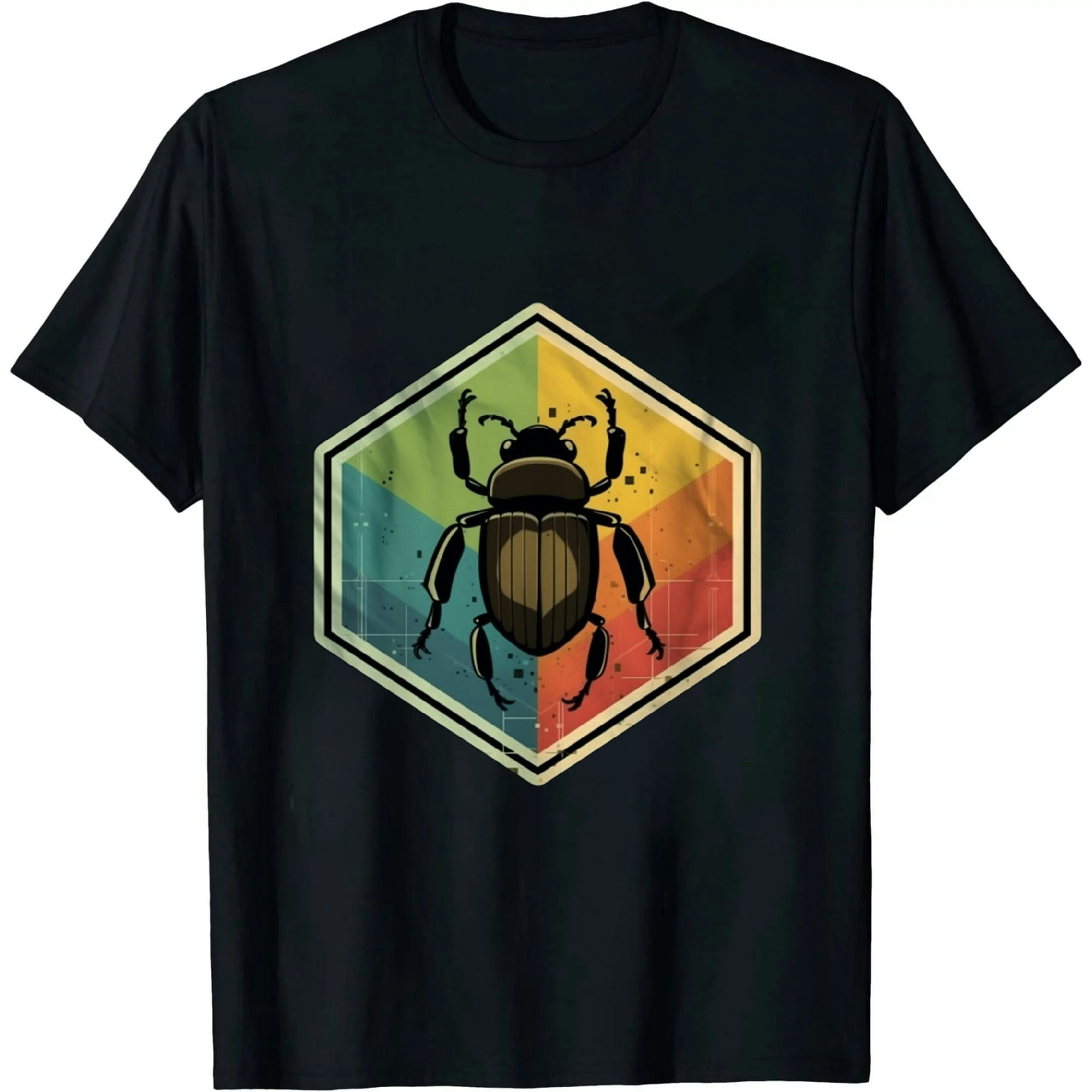 ARISTURING Retro Beetle Insect Bug Lover Entomologist T-Shirt T-Shirt ...