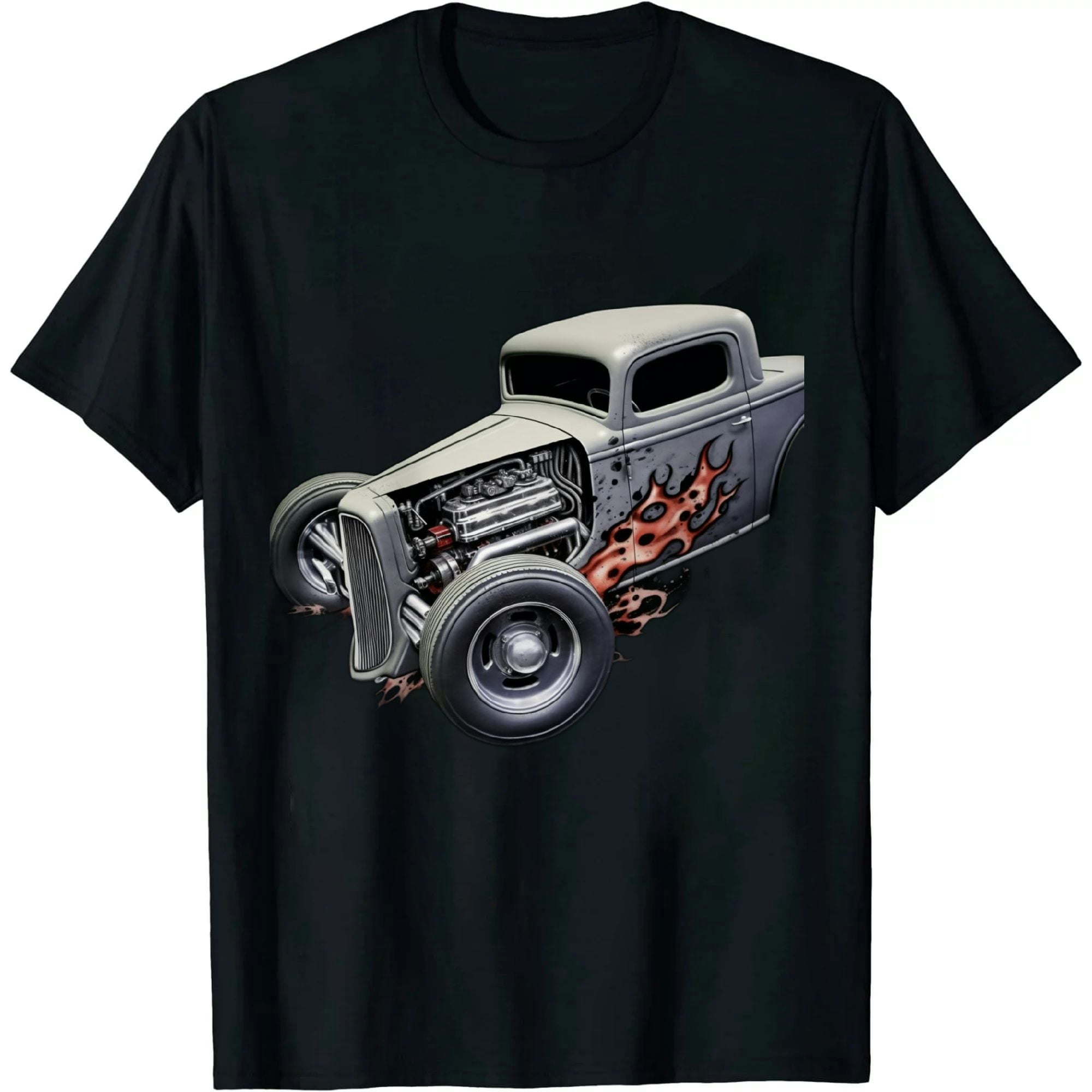 ARISTURING Rust Bucket Outline Funny Hot Retro Rod Diesel Cars Gift Men ...