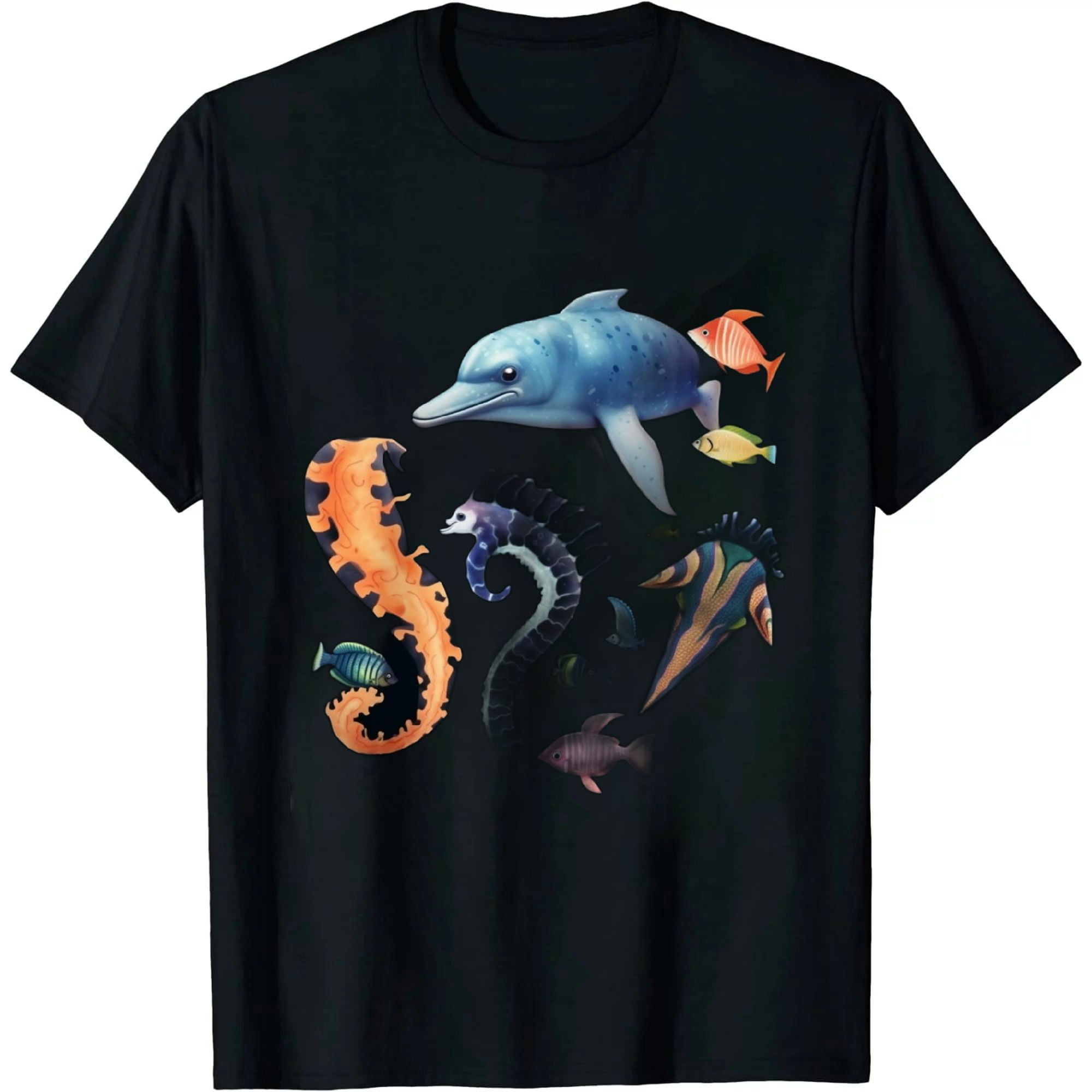 Jiayy Sea Animals Shirt Funny Ocean Marine Creatures Gifts TShirt T ...