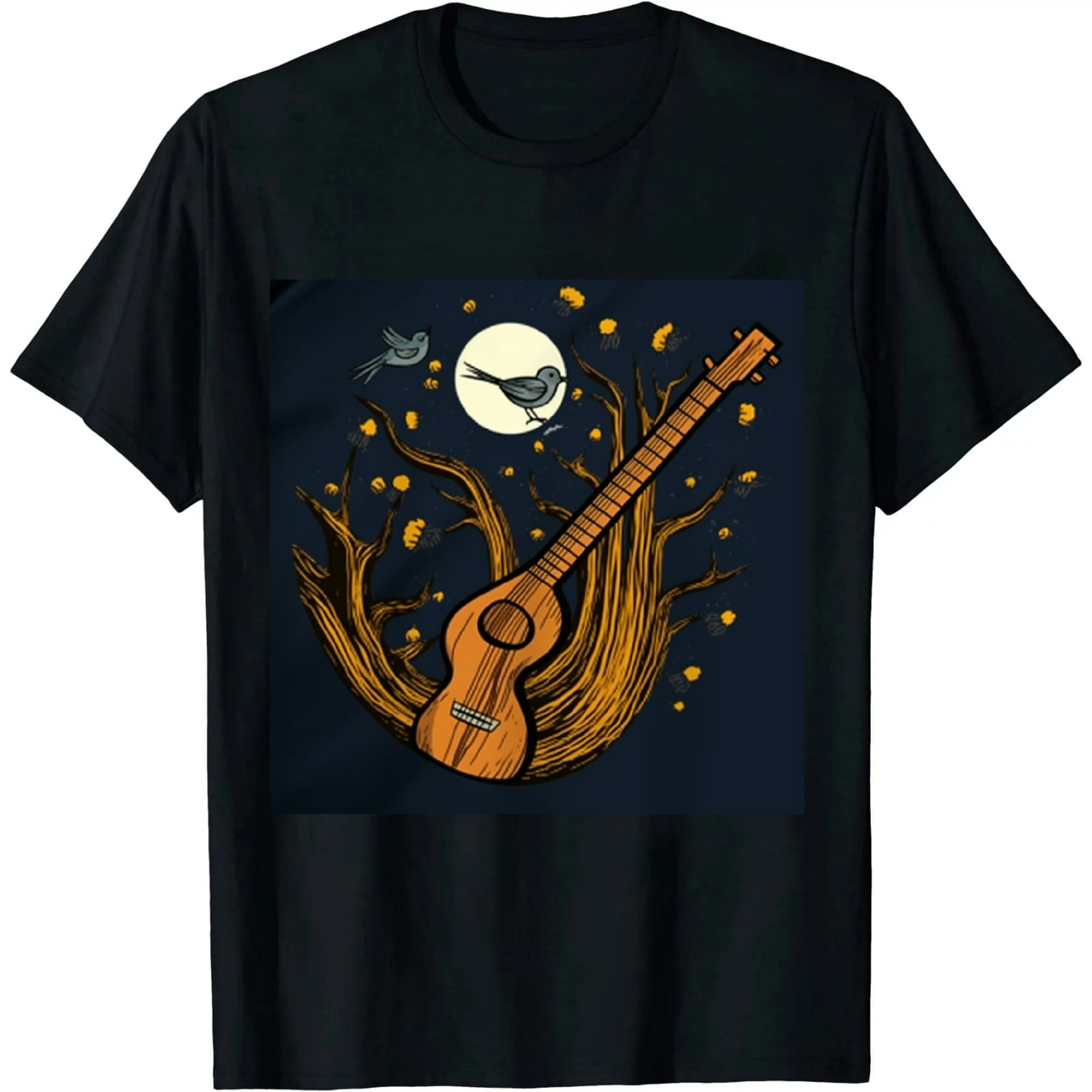 ARISTURING Sitar Instrument Shirt Tree of Life Music Instrument T-Shirt ...