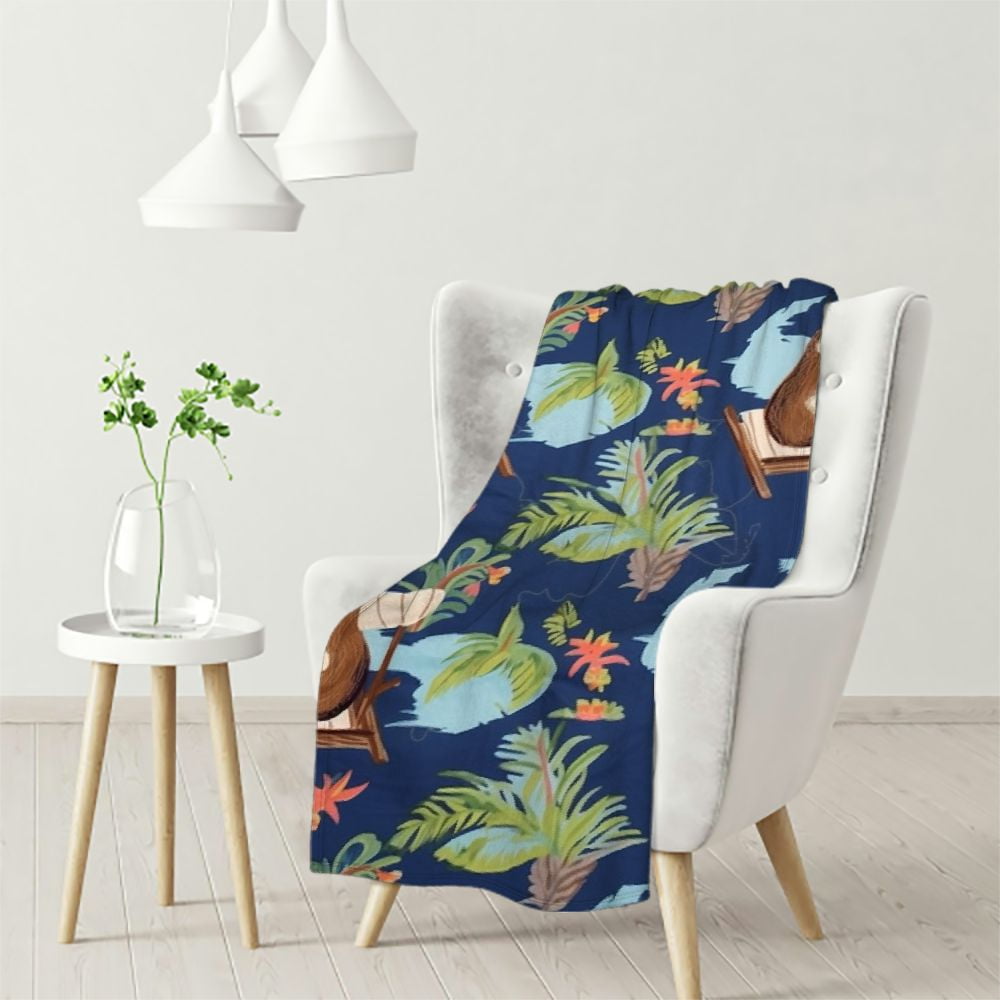 ARISTURING Sloth Blanket Sloth Gifts for Women Girls Plush Lightweight ...