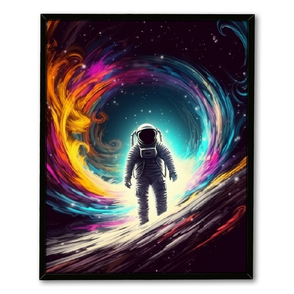 ARISTURING Spaceman Wall Art Prints Funny Astronaut Posters Modern ...