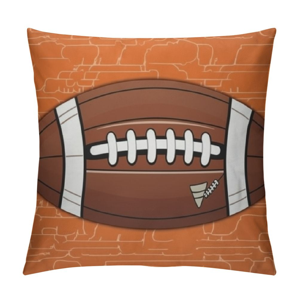 ARISTURING Sports Icons Pillowcase, with Name, Basketball, Baseball ...
