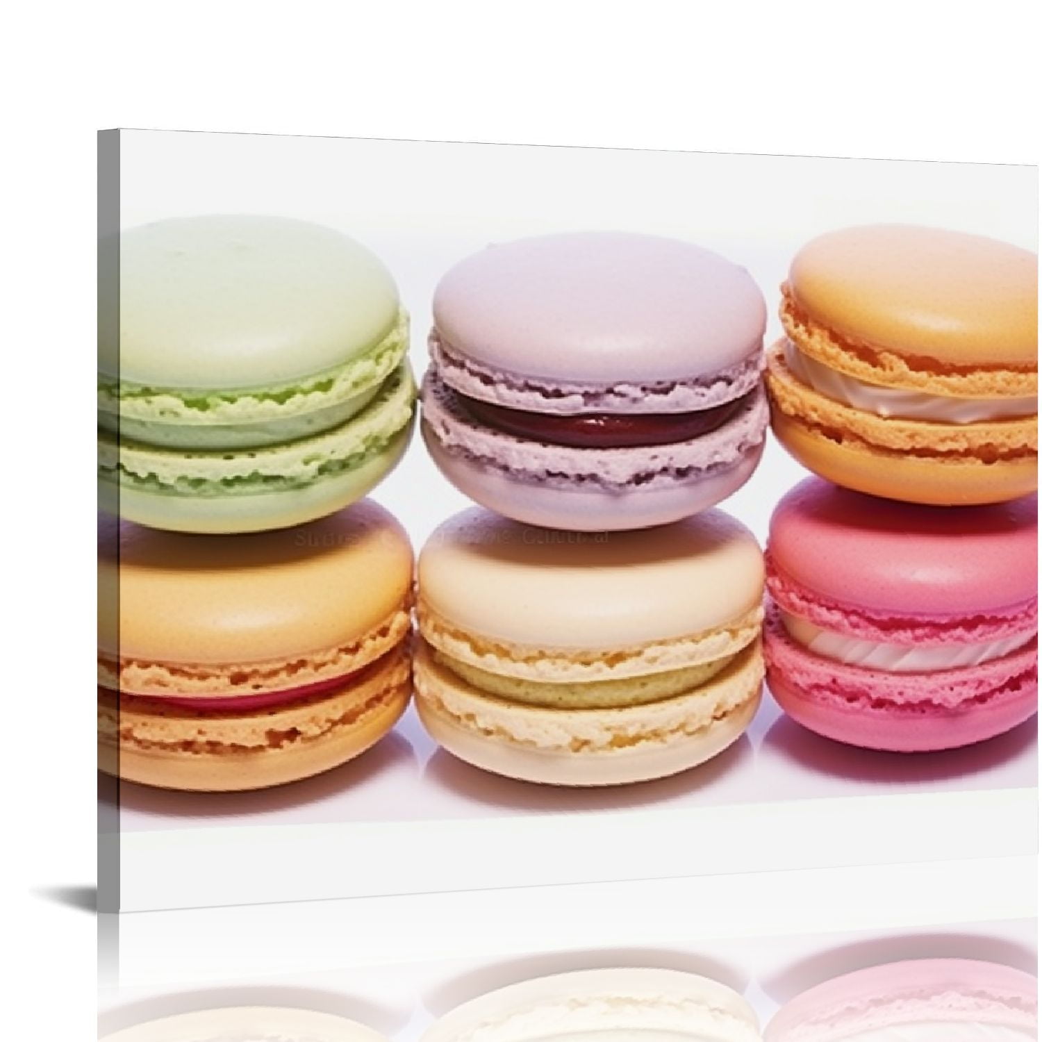 ARISTURING Stacks of Sweet Colorful French Macaroons Photo Photograph ...