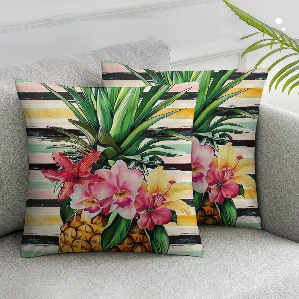 ARISTURING Summer Pillow Covers Summer Decor Summer Decorations for ...