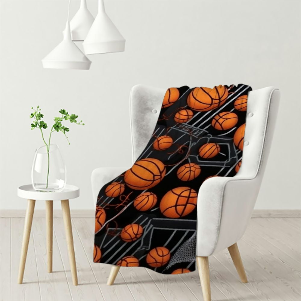 ARISTURING Super Soft Basketball Blanket Lightweight Cozy 3D Printed ...