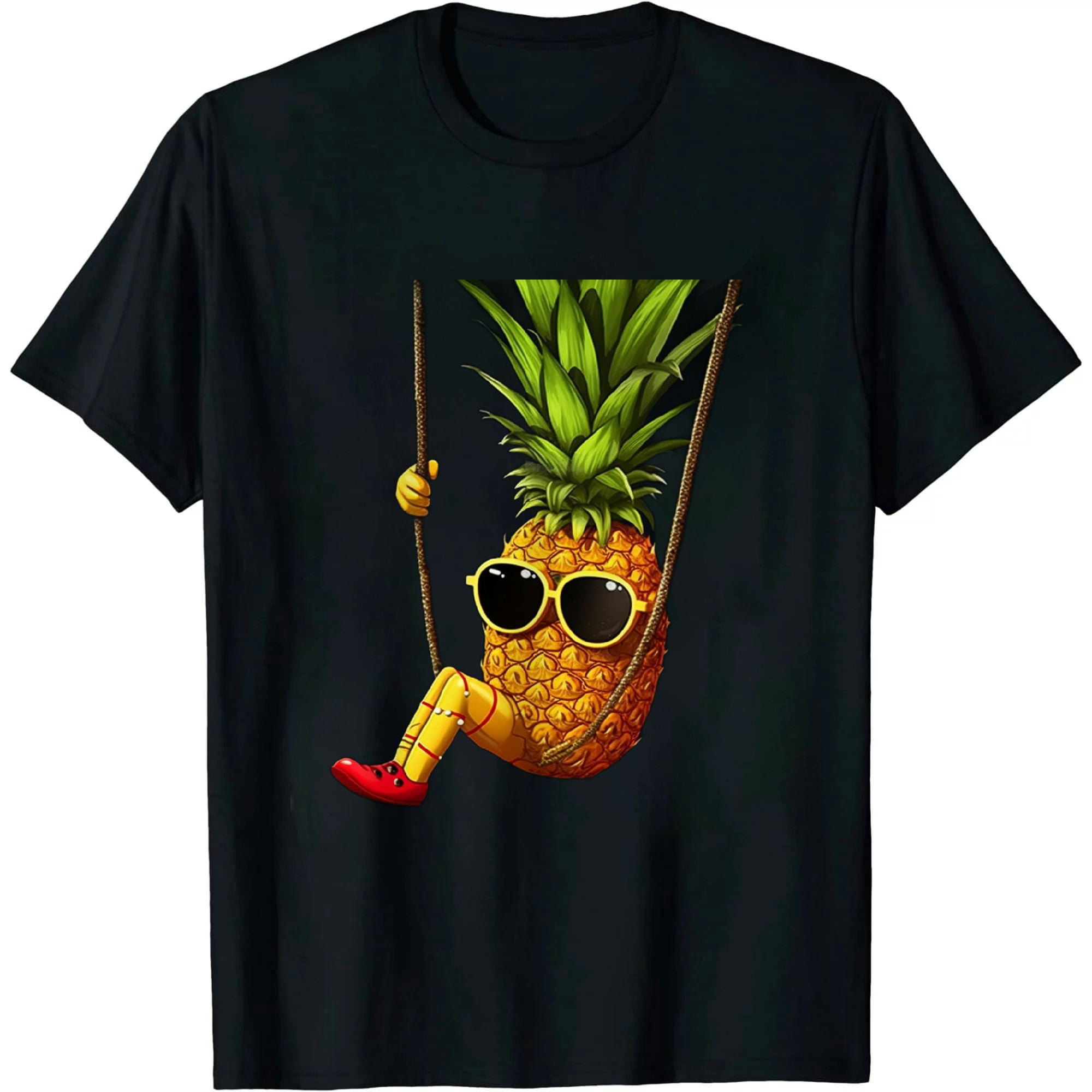Aristuring Swinger Pineapple Women Upside Down Swinger Women T Shirt