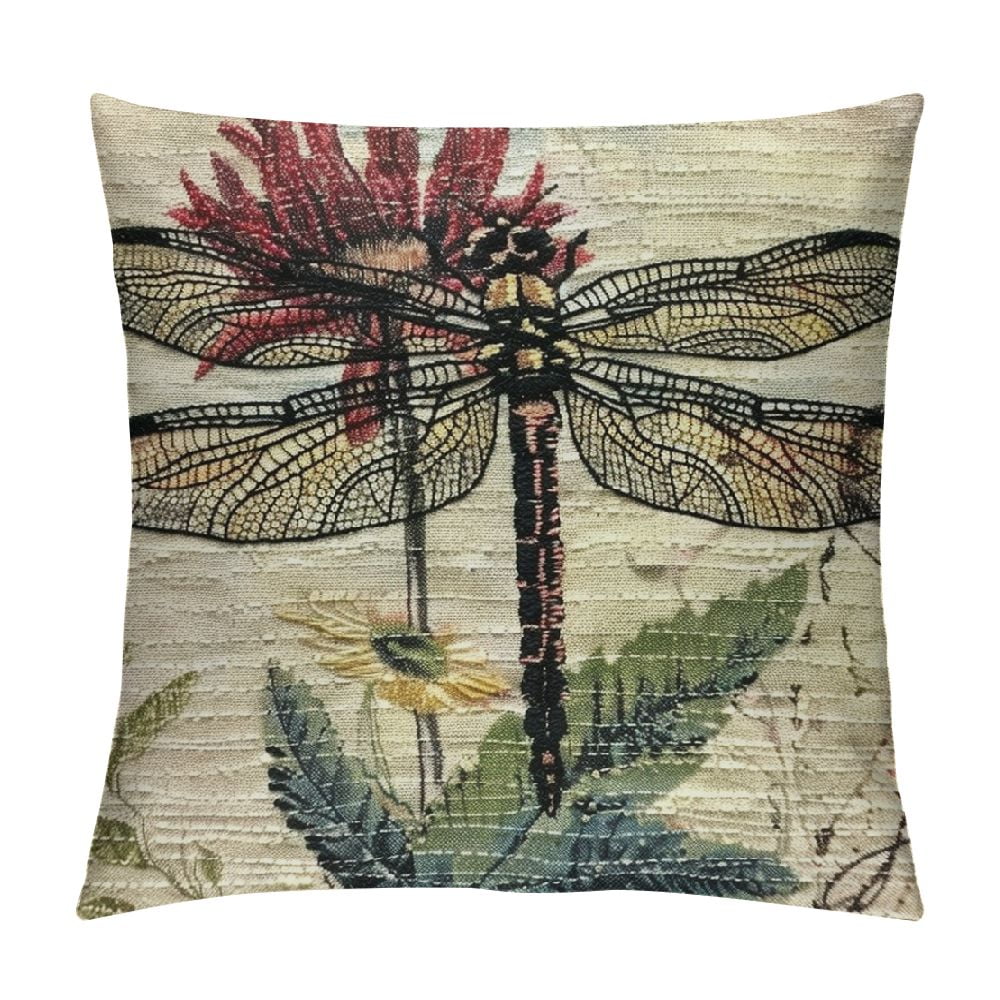 HENGT Tache Square Exotic European Vintage Fly High Dragonfly ...