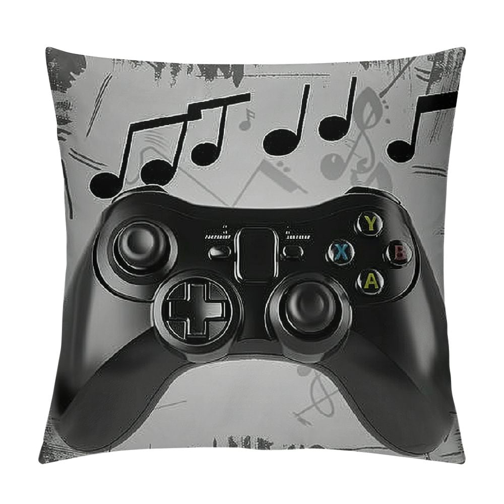 ARISTURING Throw Pillow Covers,Headphone Print Cushion Case for Home ...