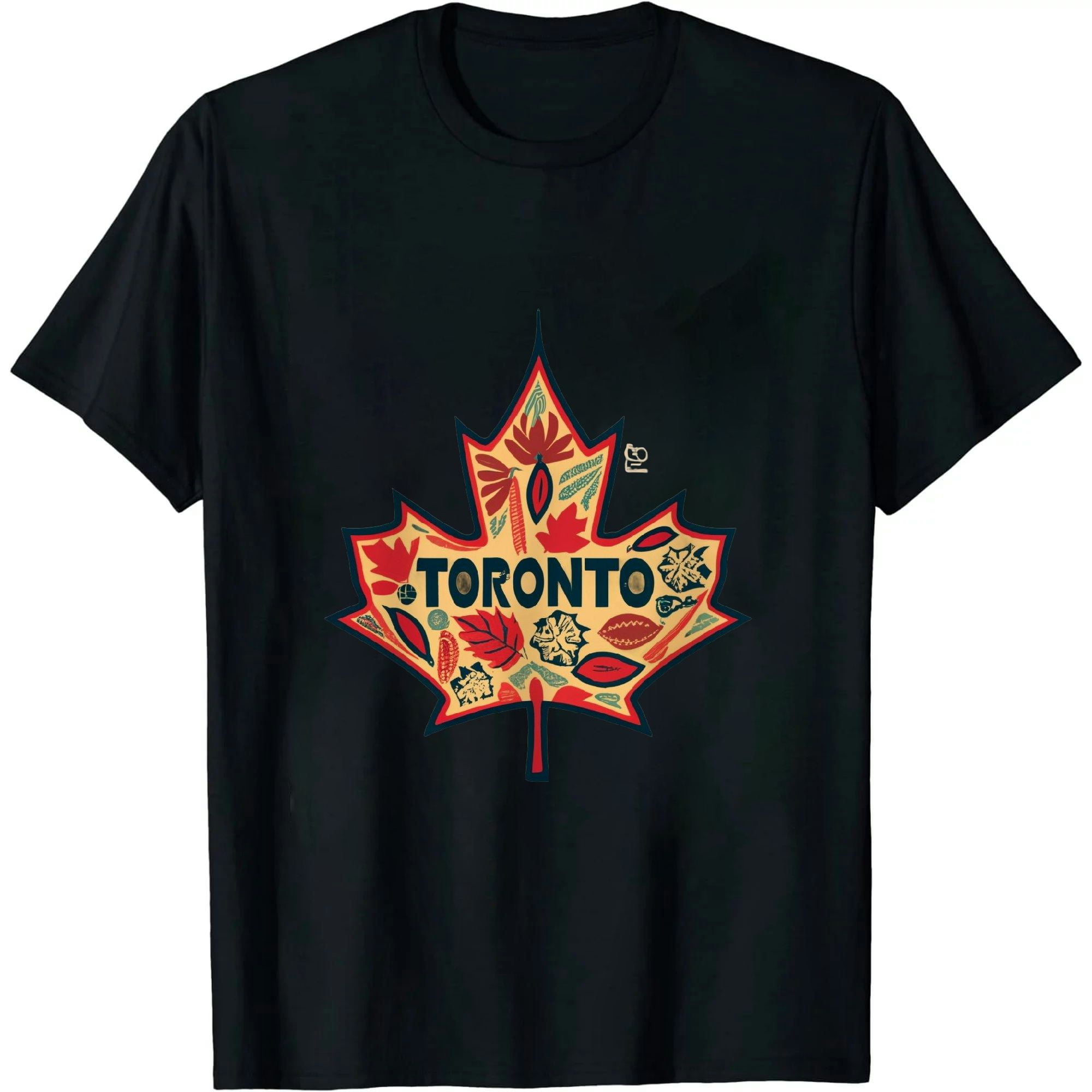 ARISTURING Toronto Canada Canadian FLag T-Shirt T-Shirt - Walmart.com