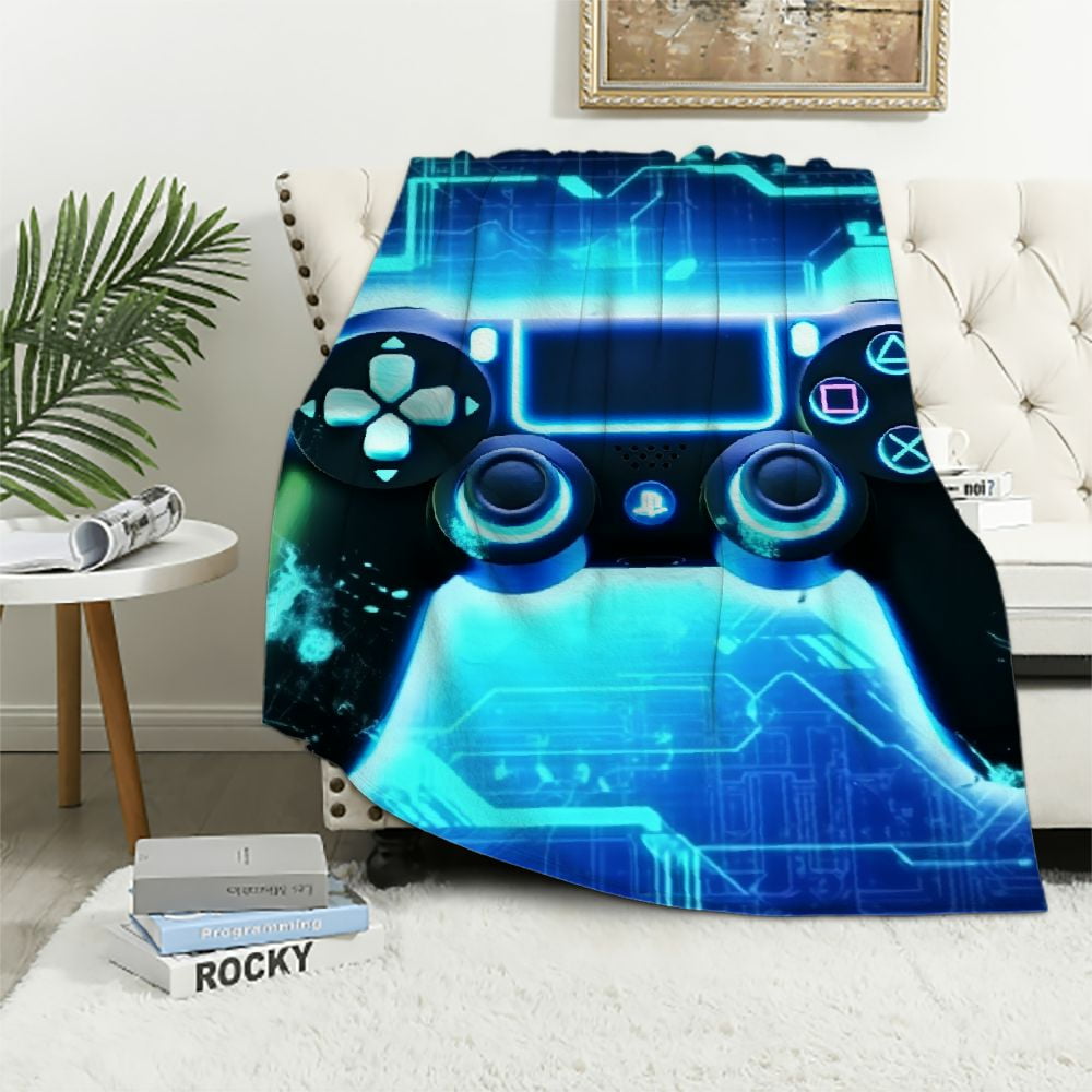 ARISTURING Video Game Throw Blanket Gamer Gifts Weighted Blankets for ...