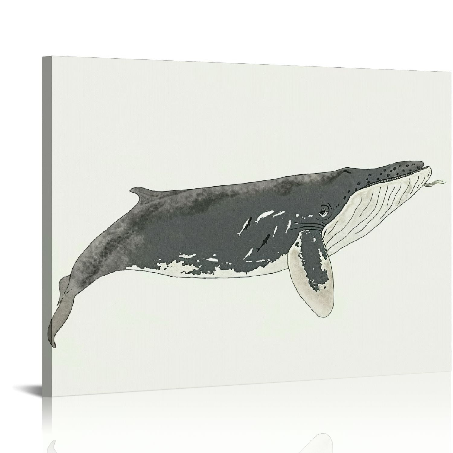 ARISTURING Vintage Whale Poster - Nursery Whale Decor, Whale Prints ...