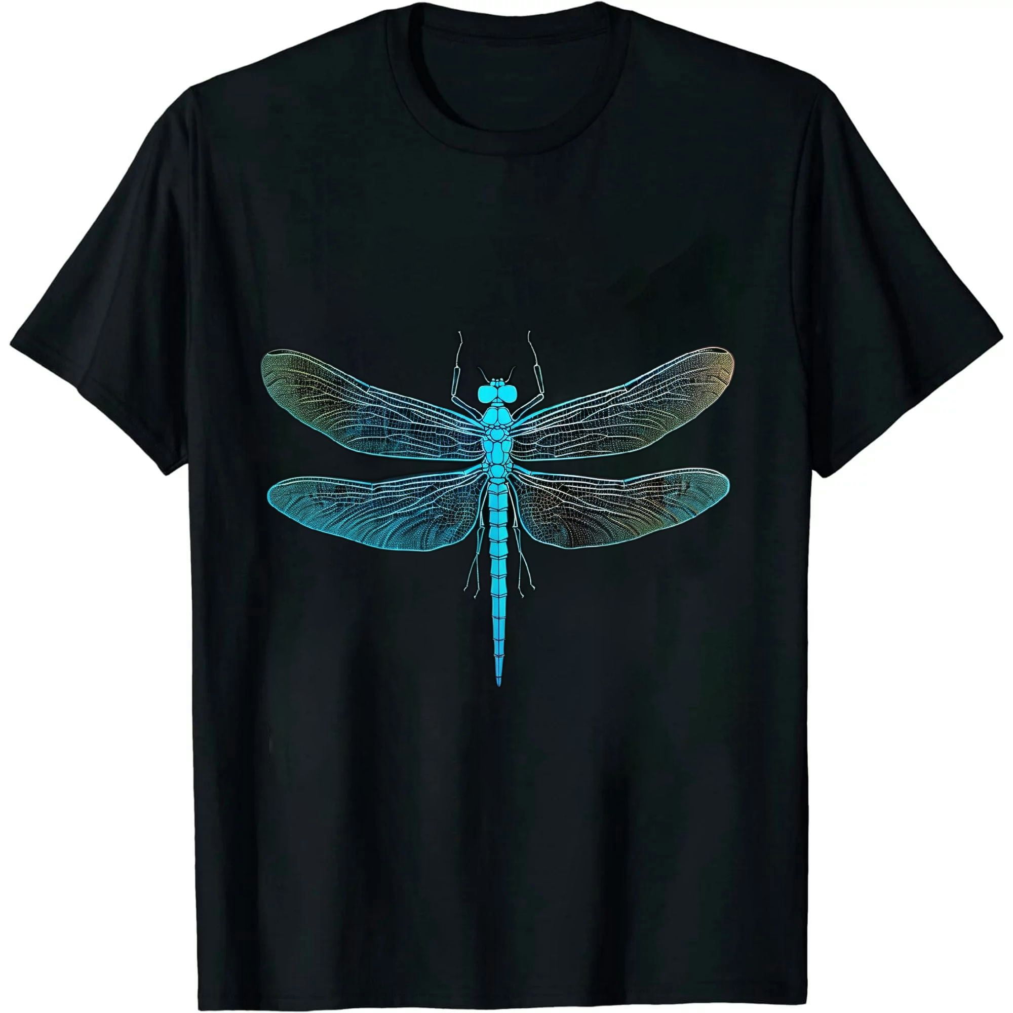 ARISTURING Vintage retro dragonfly scientific illustration entomologist T-Shirt - Walmart.com