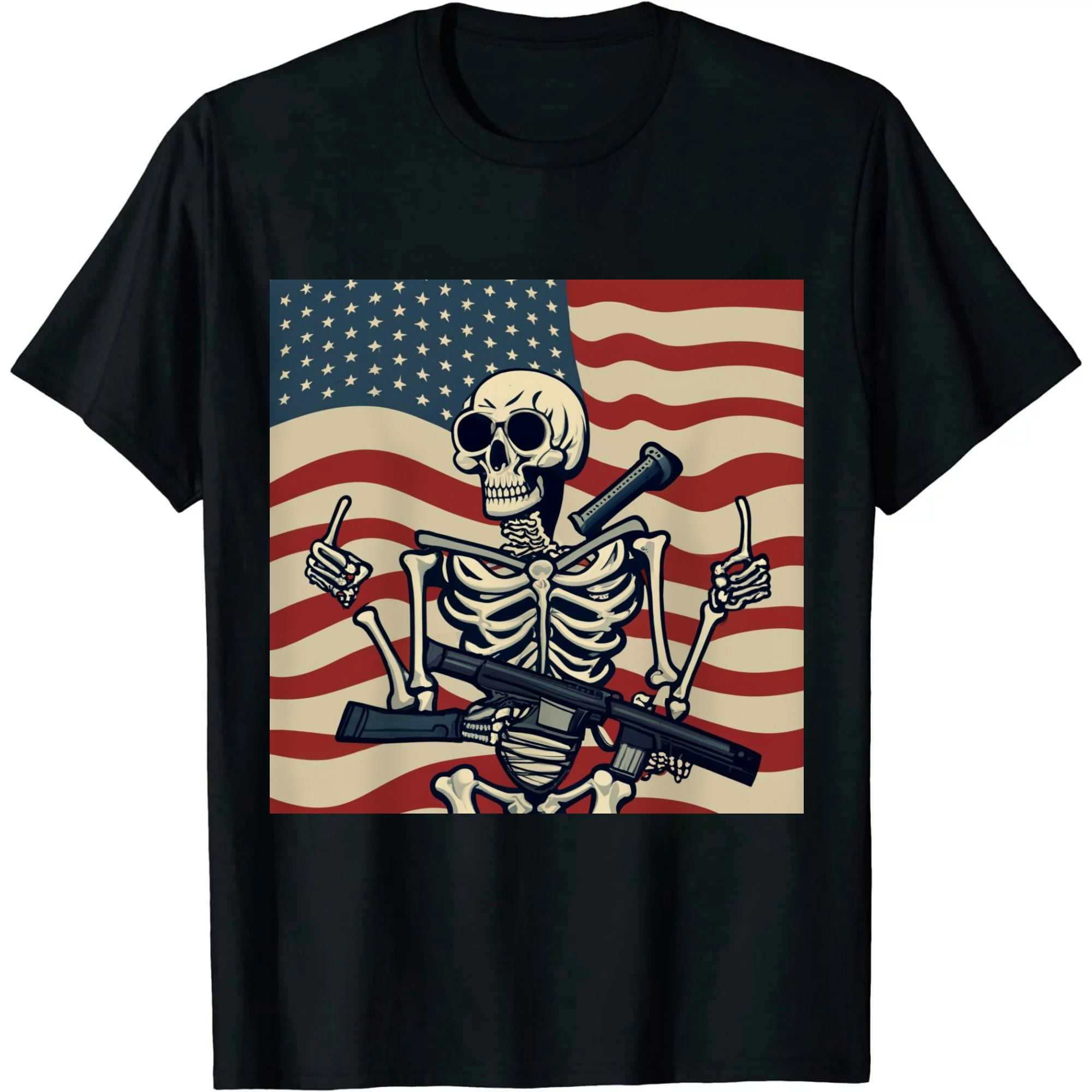 ARISTURING WTF Is A Kilometer July 4th skeleton Funny Cringey USA Meme ...