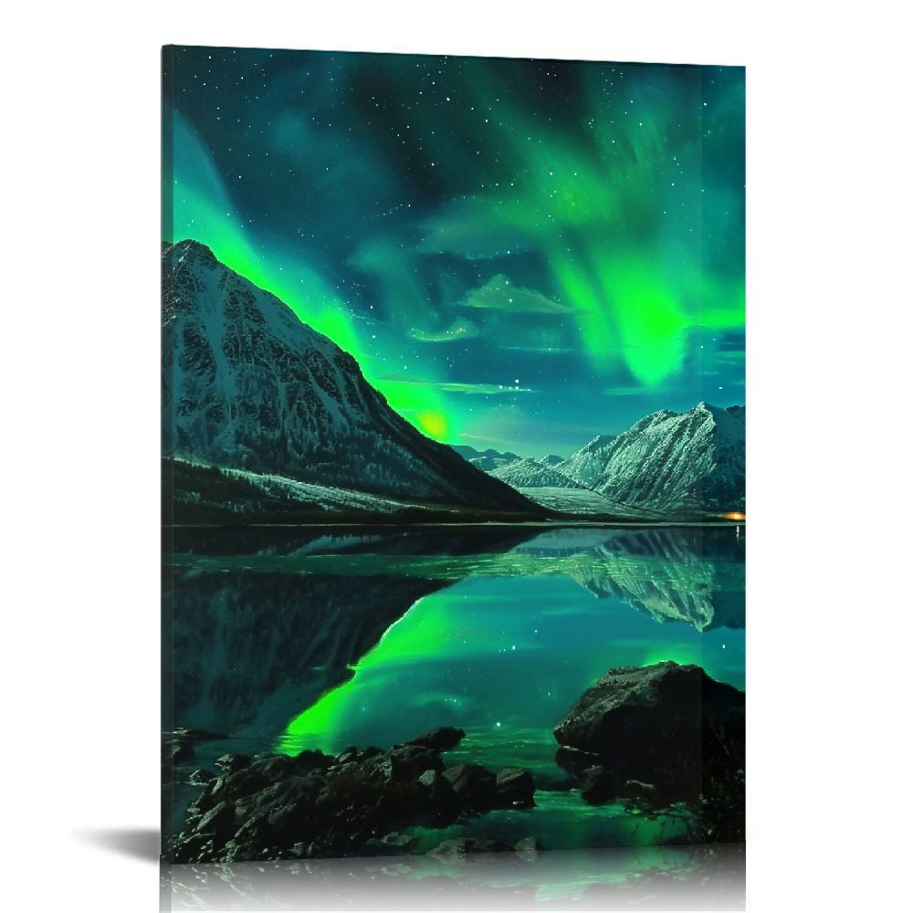 ARISTURING Wall Decor For Living Room Canvas Wall Art For Bedroom Blue ...