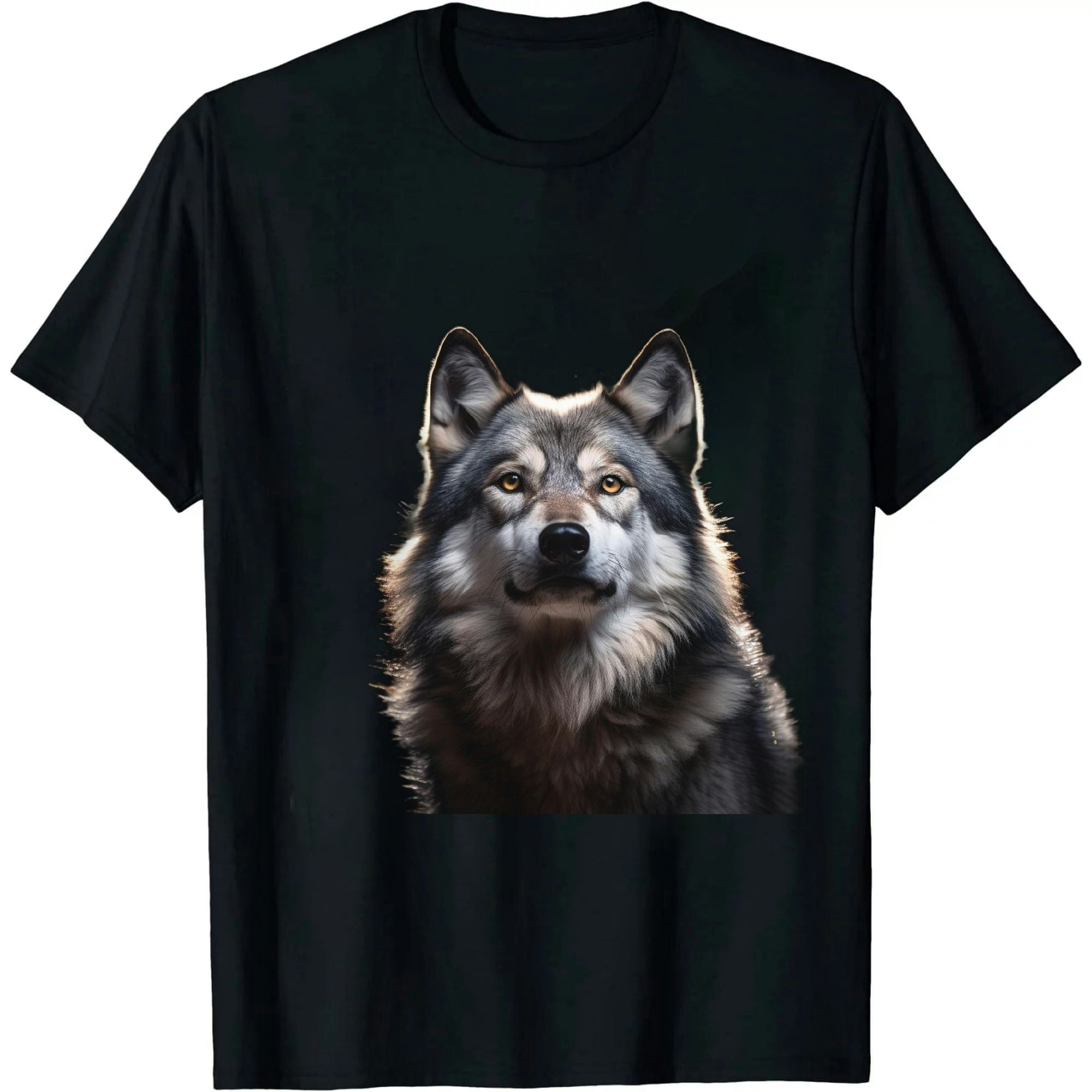 ARISTURING Wolf T-Shirts for Men Muscle Fitness Short Sleeve T-Shirt ...