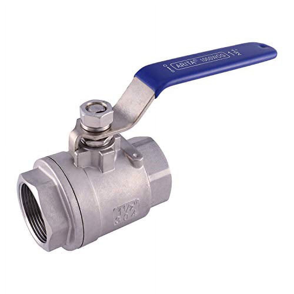 ARITA 2PC Ball Valve, Stainless Steel 304 Full Port 1000PSI for Water ...