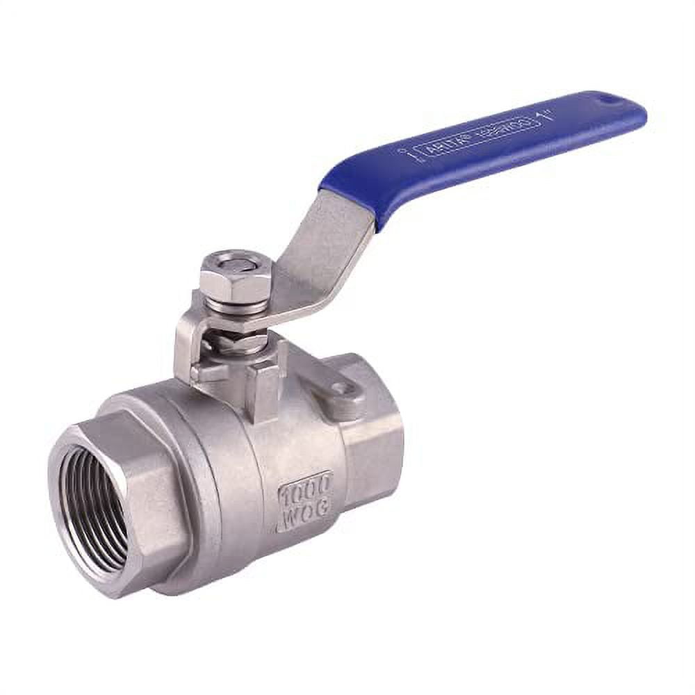 ARITA 2PC Ball Valve, Stainless Steel 304 Full Port 1000PSI for Water ...