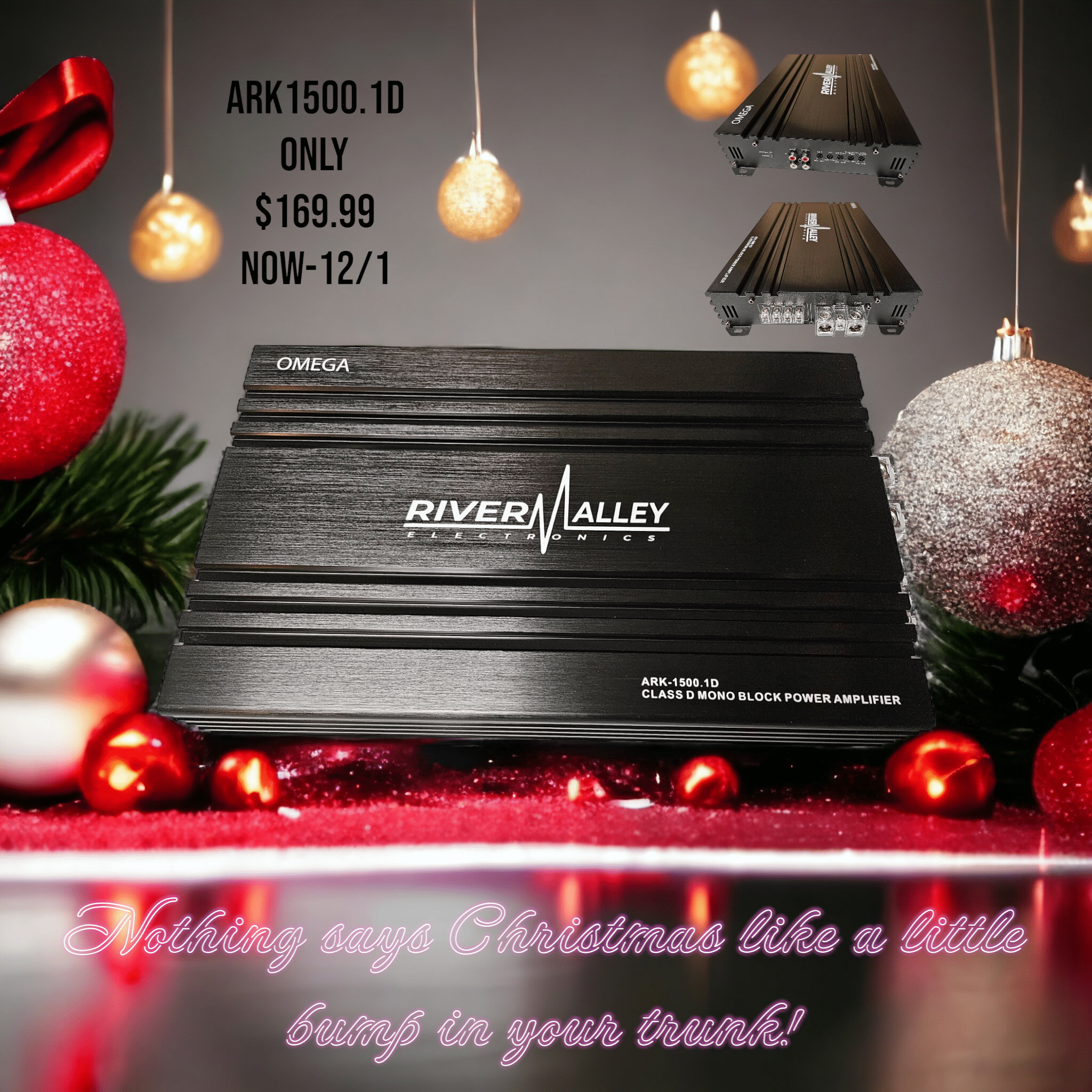 ARK1500.1D River Valley Electronics class D monoblock amplifier 1500w ...