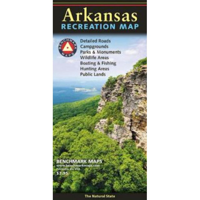 ARKANSAS RECREATION MAP (Map) - Walmart.com