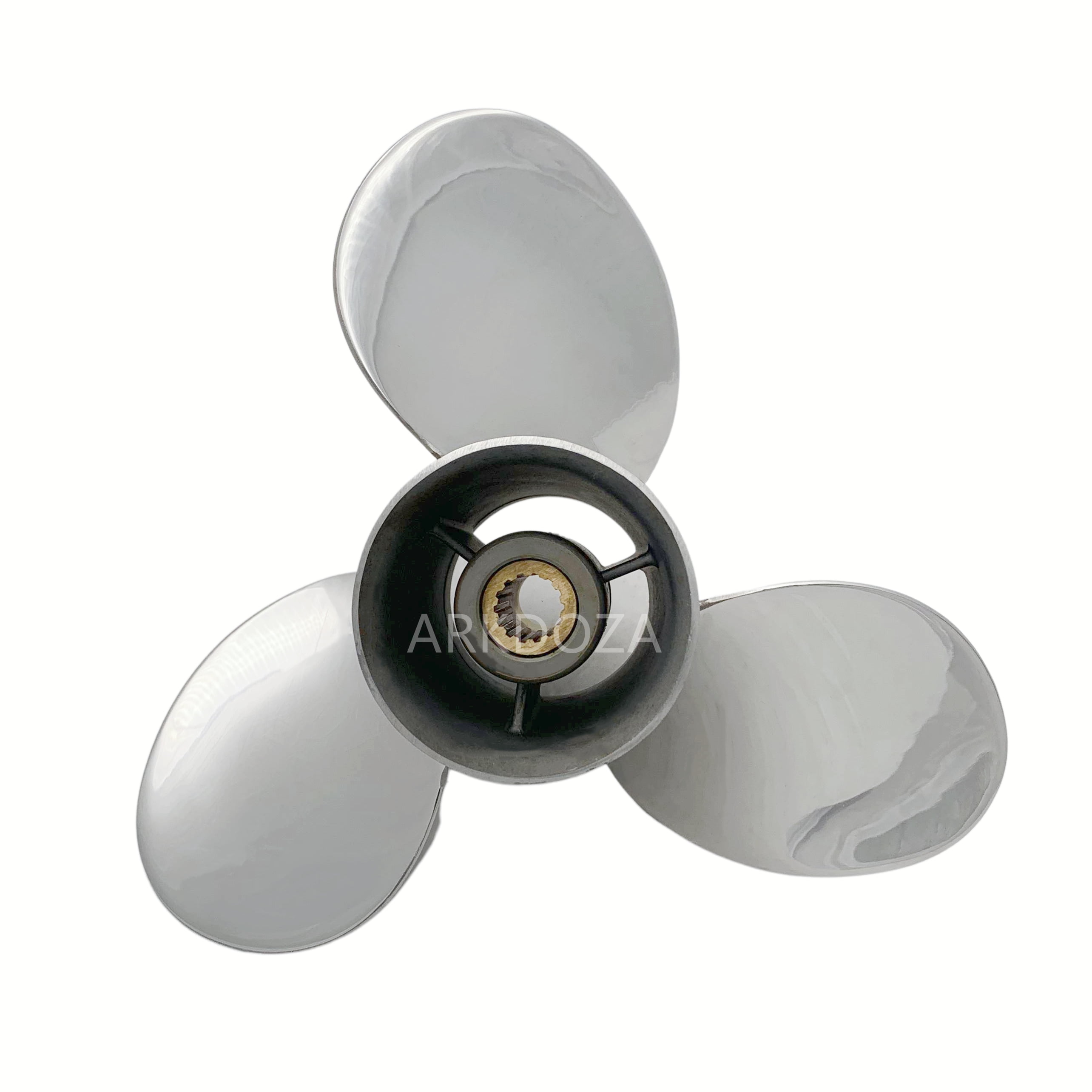 ARKDOZA Propeller 9.25x10 for Mercury/Tohatsu 9.9HP-20HP Stainless ...
