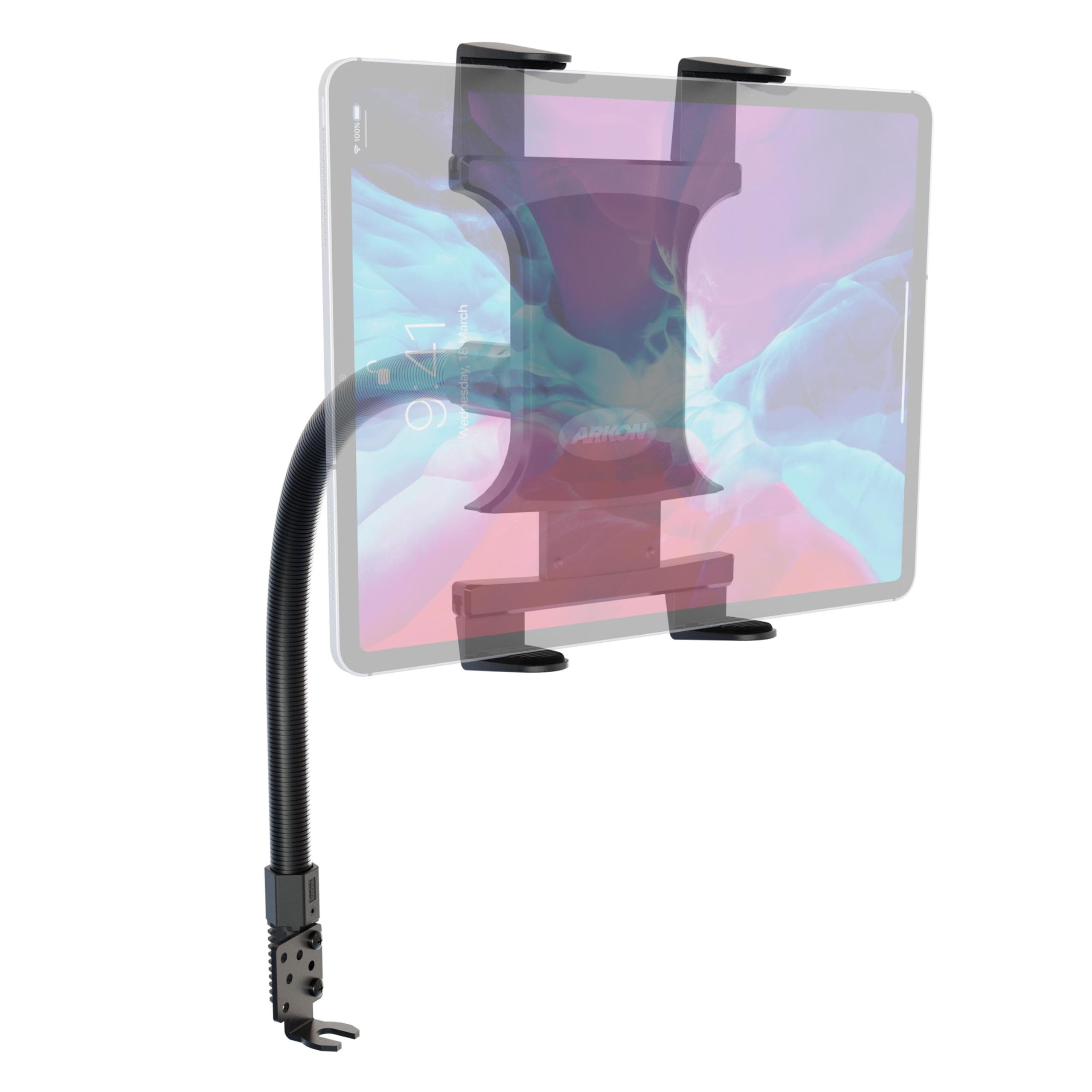 ARKON Mounts - Car RRF12 Tablet Mount with 22-inch Arm and Seat Rail ...