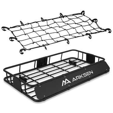 "ARKSEN Universal Rooftop Cargo Carrier, Large 84""x 39""x 6"" Roof ...