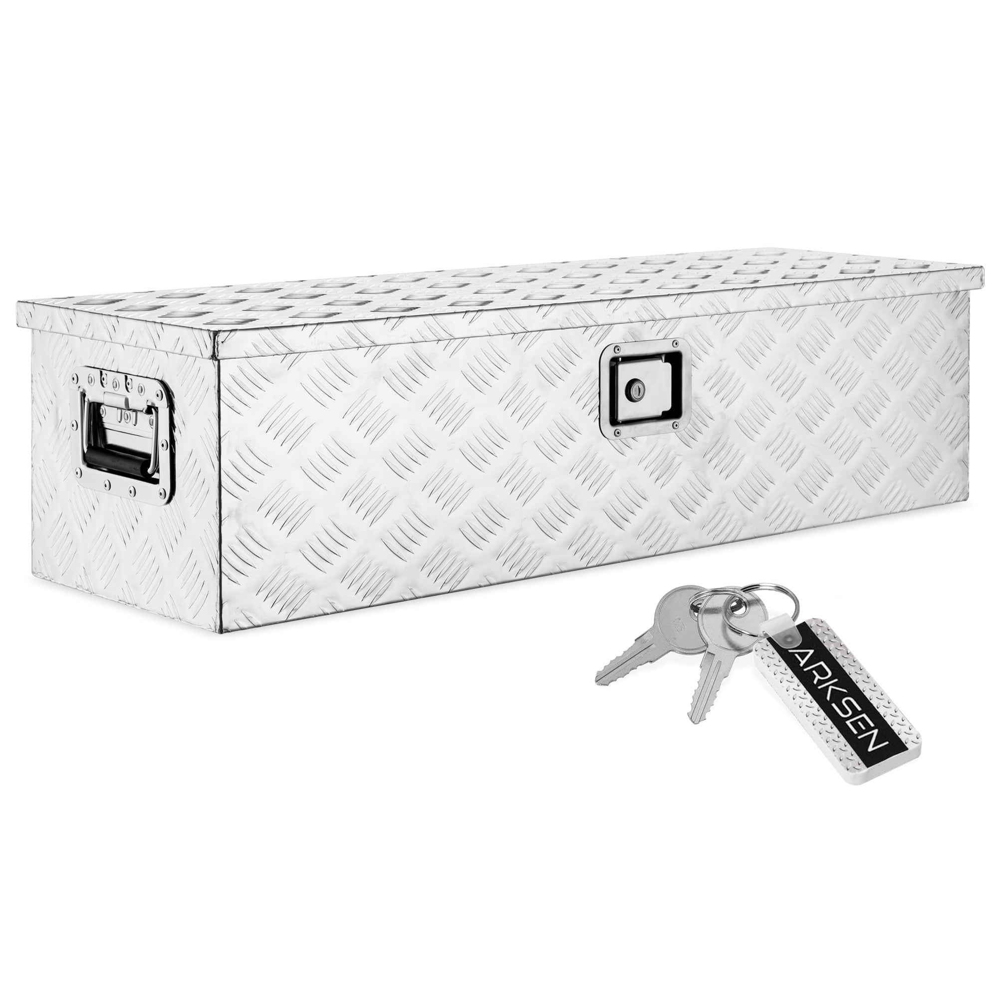 "ARKSEN 39"" Aluminum Tool Box Chest for Truck Bed & RV Trailer ...