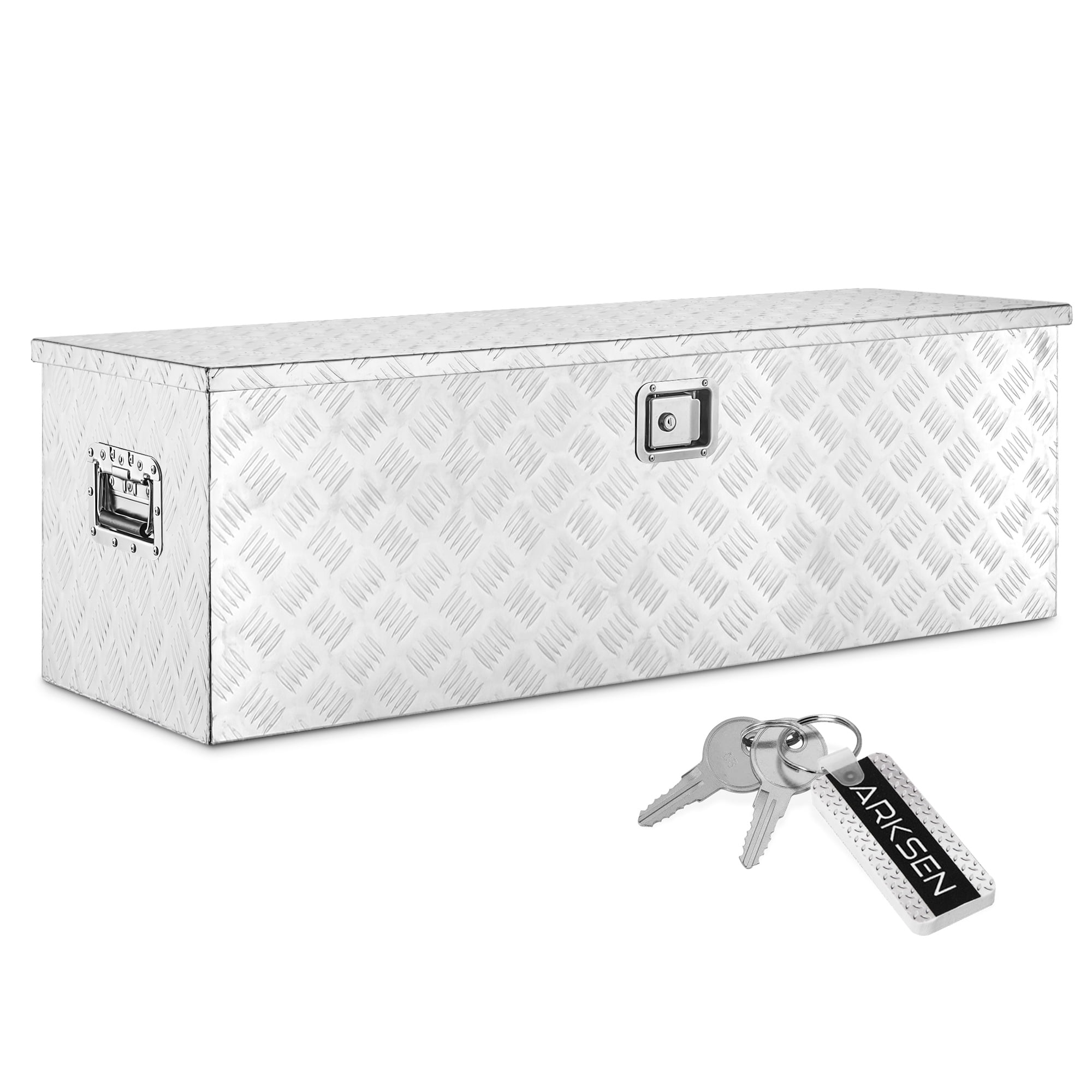 ARKSEN 49" Aluminum Toolboxes Chest Box Underbody Storage Trailer Truck ...