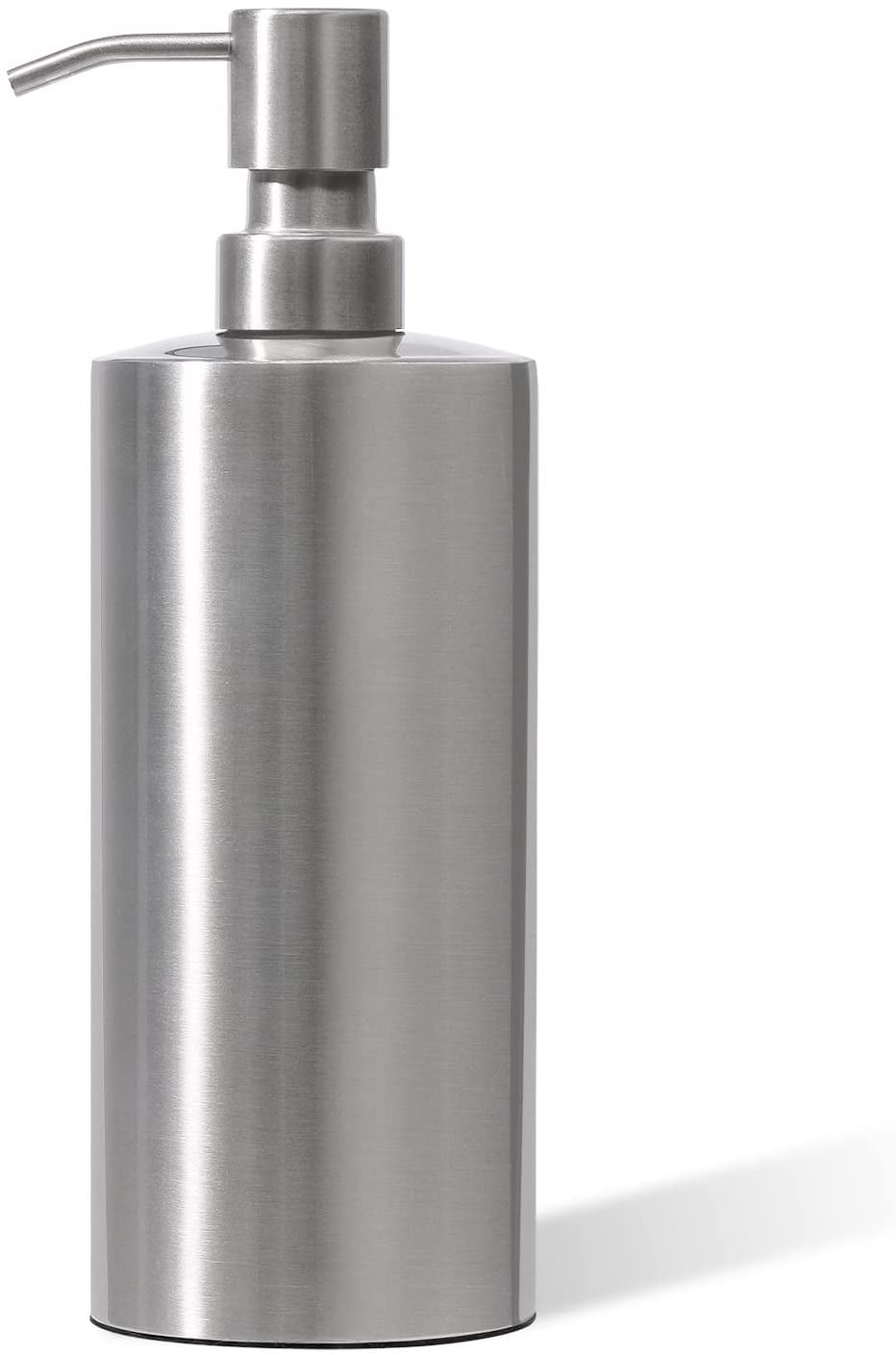 ARKTEK Large Stainless Steel Countertop Soap Dispenser - Rust and Leak ...