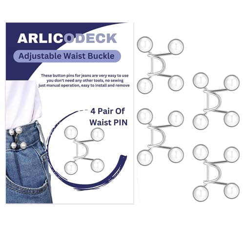 ARLICODECK Adjustable Waist Buckle Adjustable Waist Buckle Extender ...