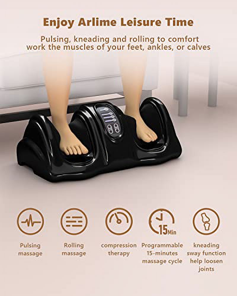 ARLIME Foot Massager, Shiatsu Foot Massage Machine for Plantar ...