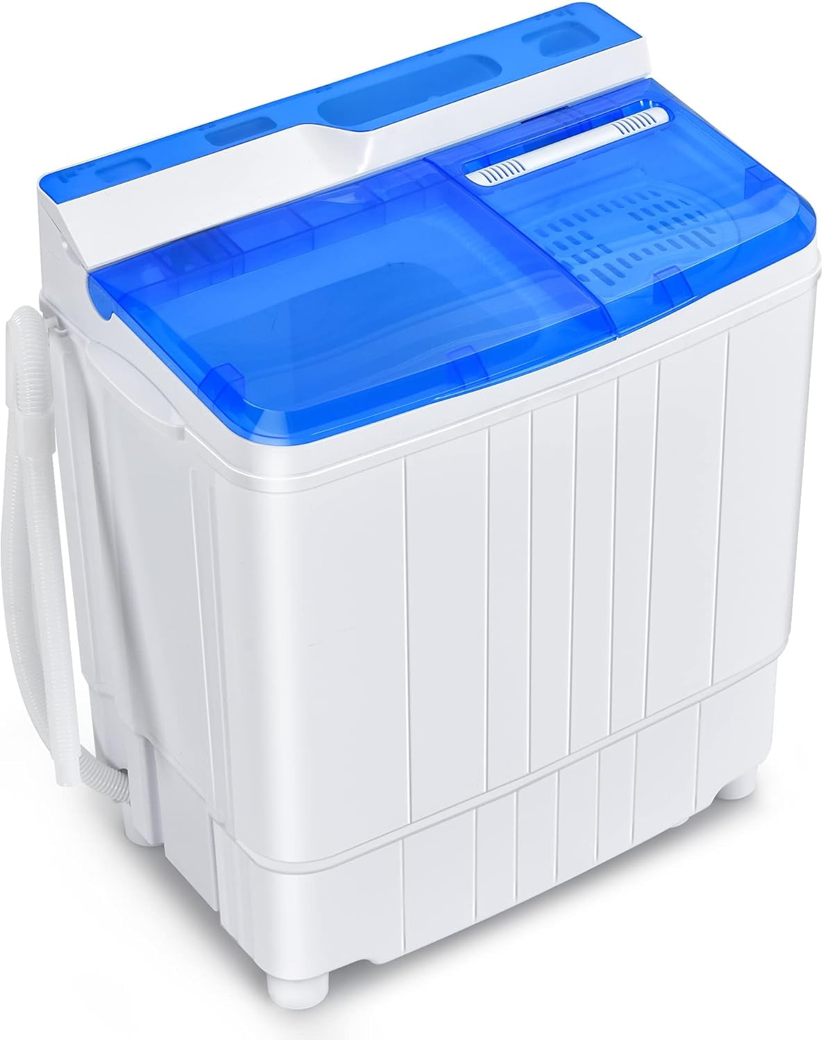 ARLIME Portable Twin Tub Washing Machine Wash & Spin Cycle Dryer, 13Lbs ...