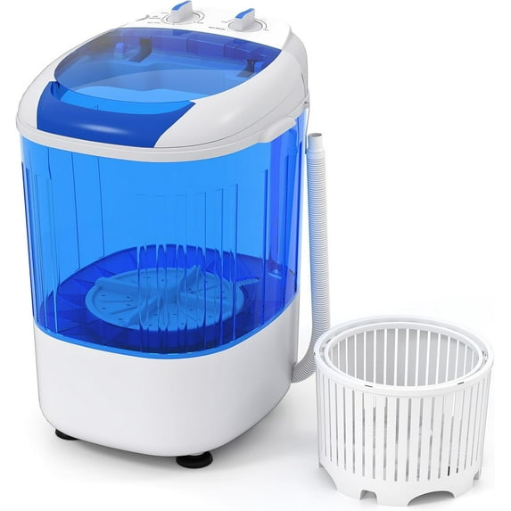 ARLIME Portable Washing Machine, 5.5 lbs Mini Top Load Washer with ...