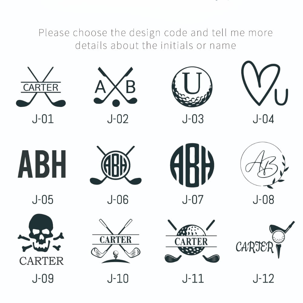 ARLUCKAT Metal Multicolors Custom Golf Stamps, Gift For Golfer, Self Ink Stamp - Walmart.com